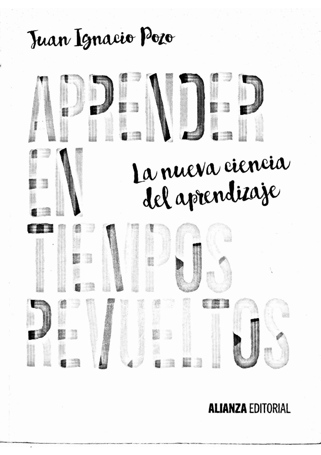 Pozo juan, aprendices y maestros | Traducciones de Psicología del ...