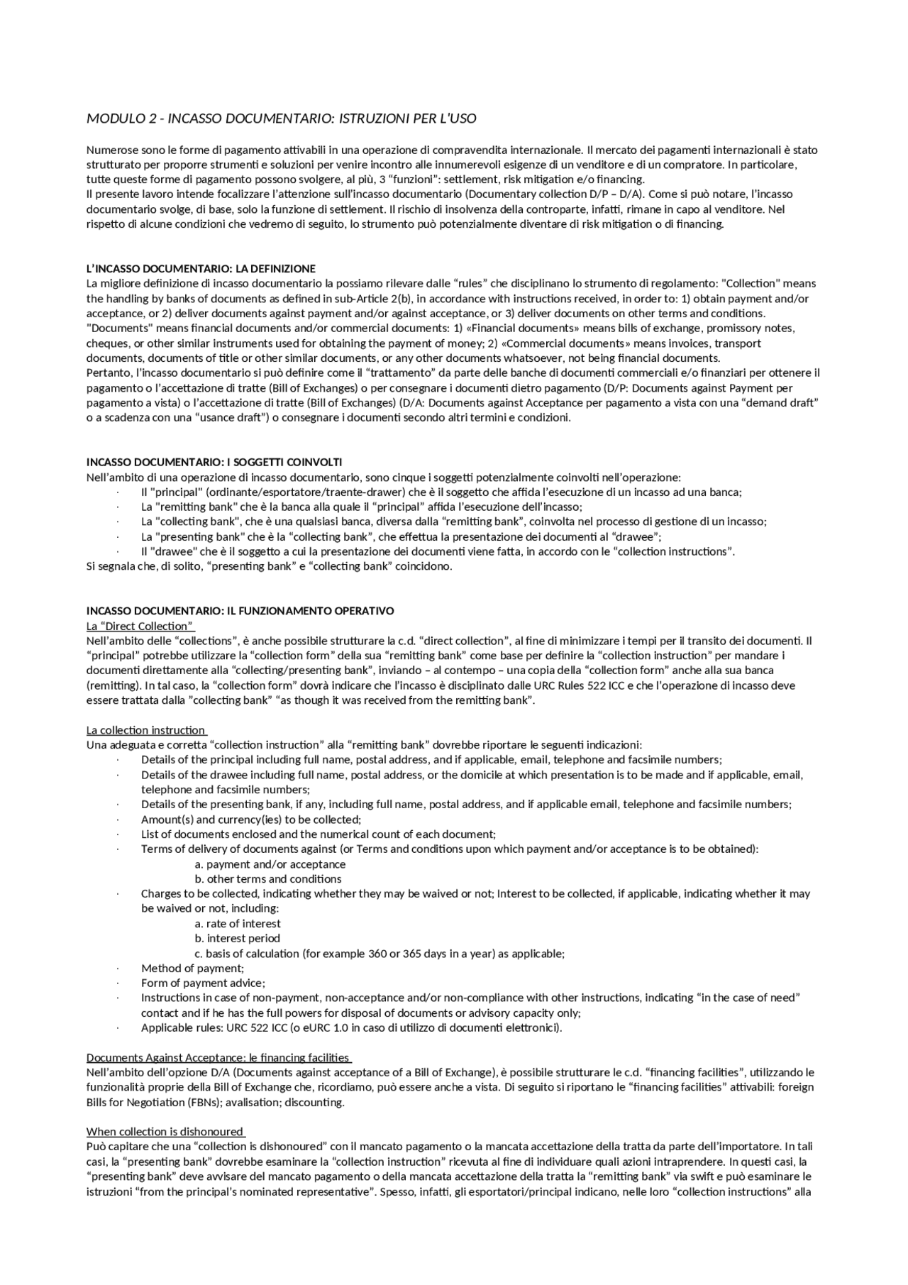 Master Marcom Modulo 2 Docsity