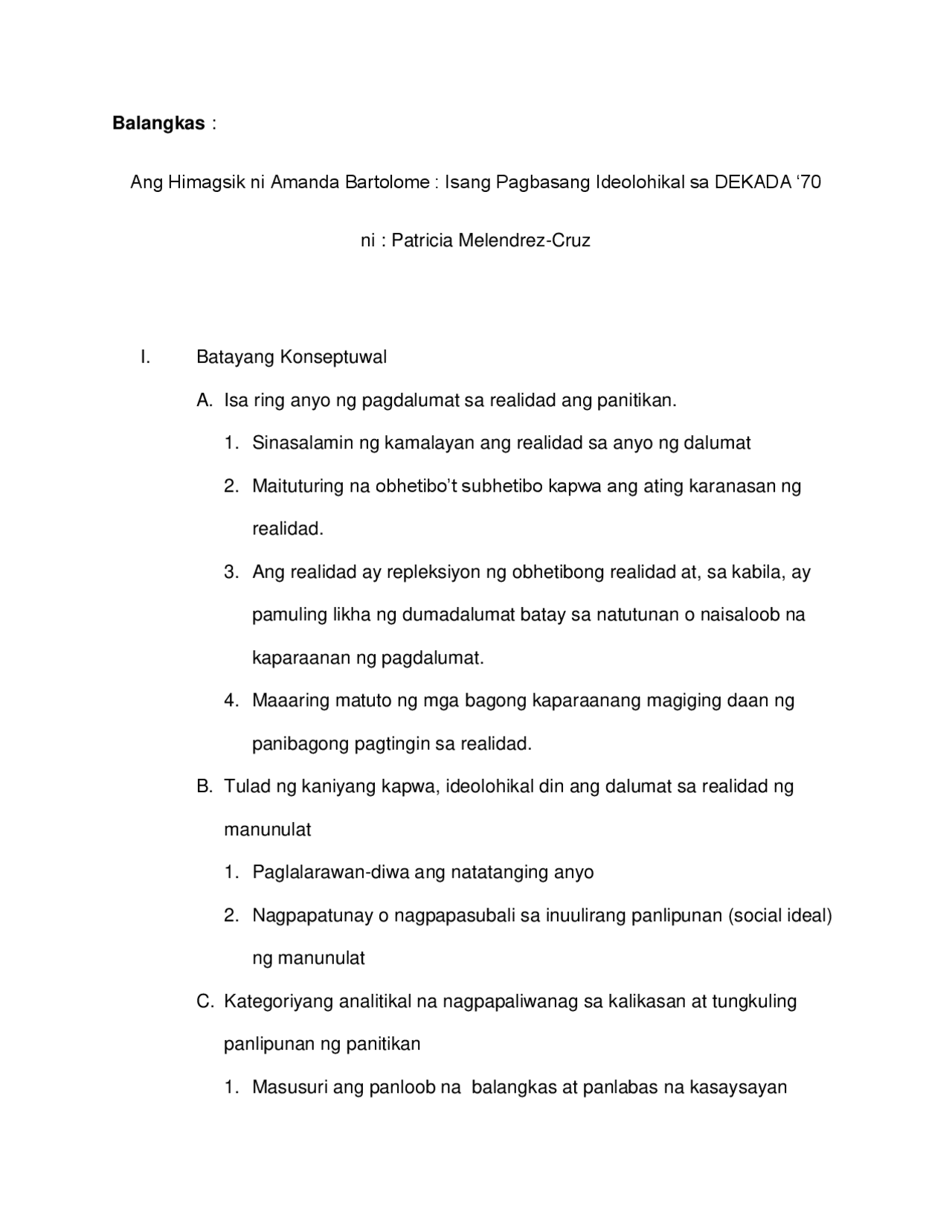 English notes for students | Lecture notes English | Docsity