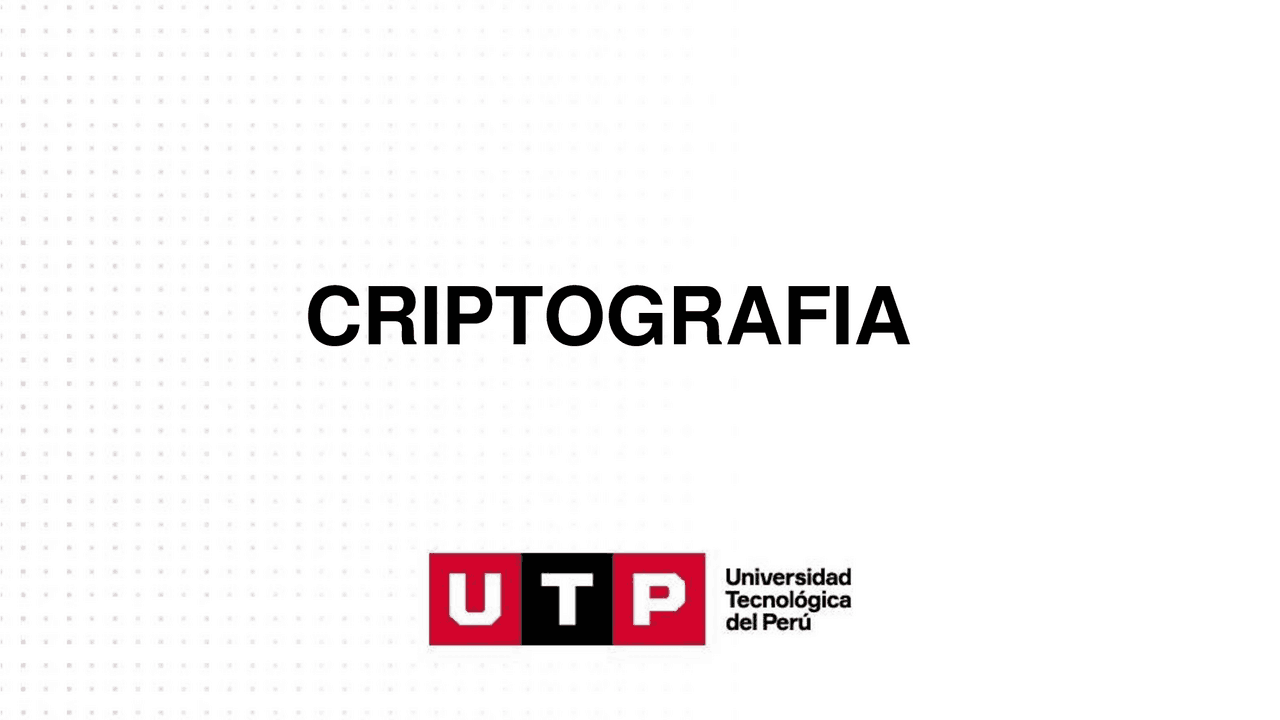 Criptografia criptografia criptografia - Docsity