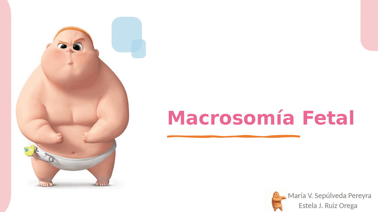 Macrosomía fetal "Ginecología" | Esquemas y mapas conceptuales de ...