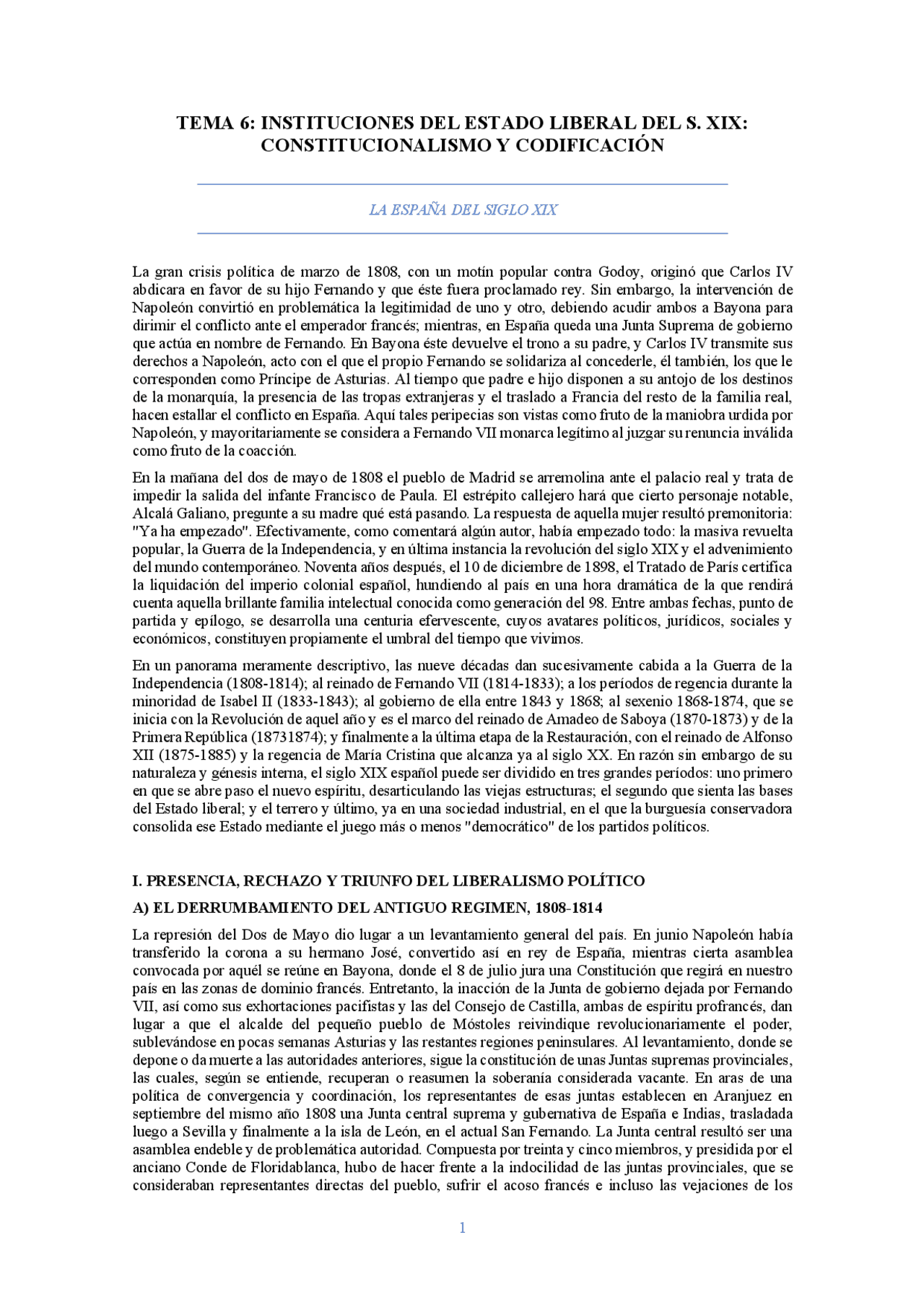 Tema 6 instituciones - Docsity