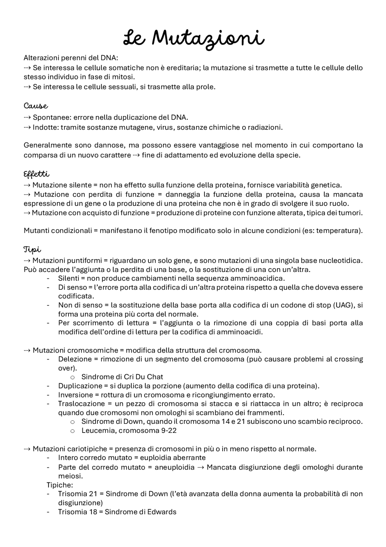 Le Mutazioni I Batteri E I Virus Docsity
