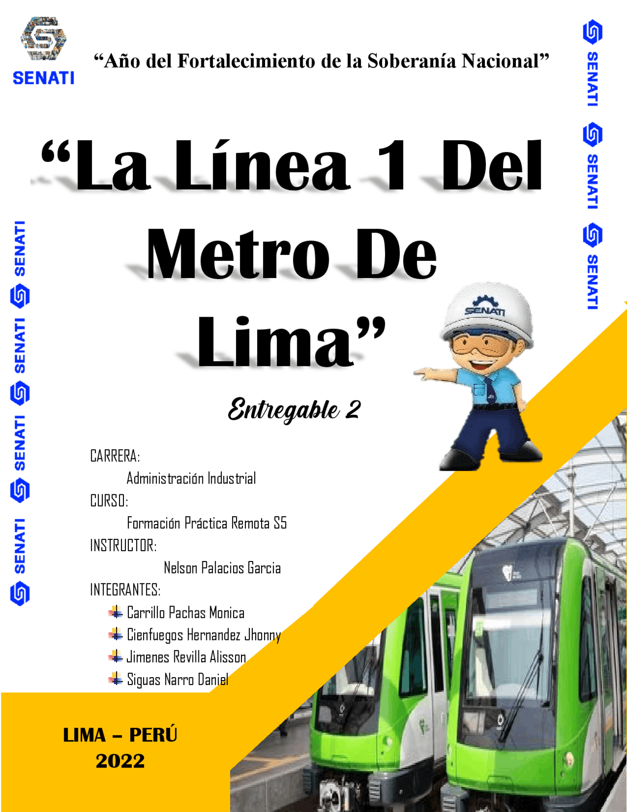 Línea 1 metro de lima | Esquemas y mapas conceptuales de Sistemas de ...