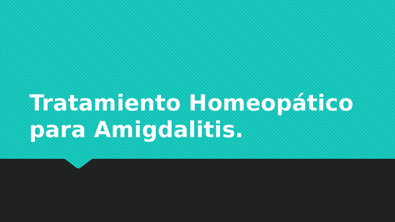 Amigdalitis Y Homeopatía Apuntes De Medicina Docsity
