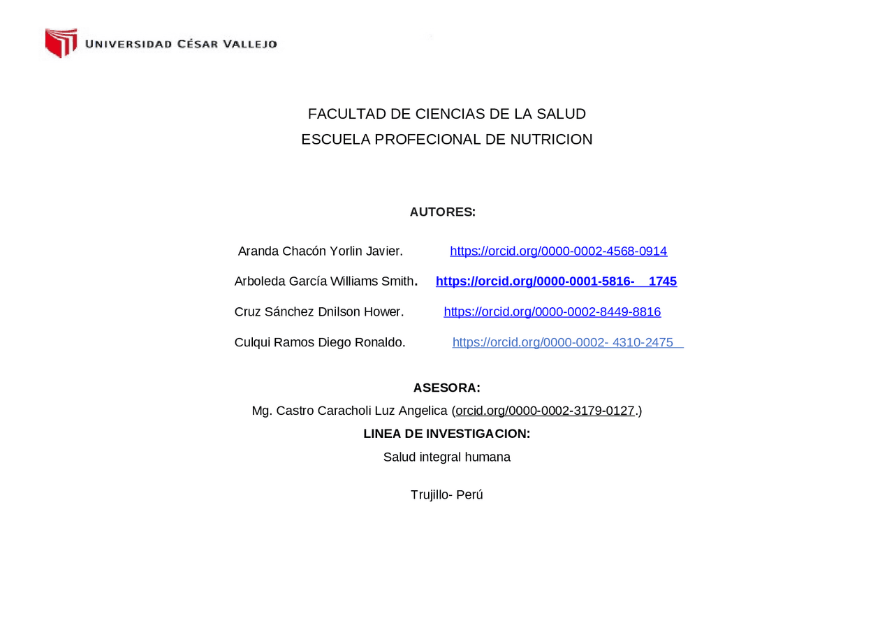Alimentación Saludable Docsity