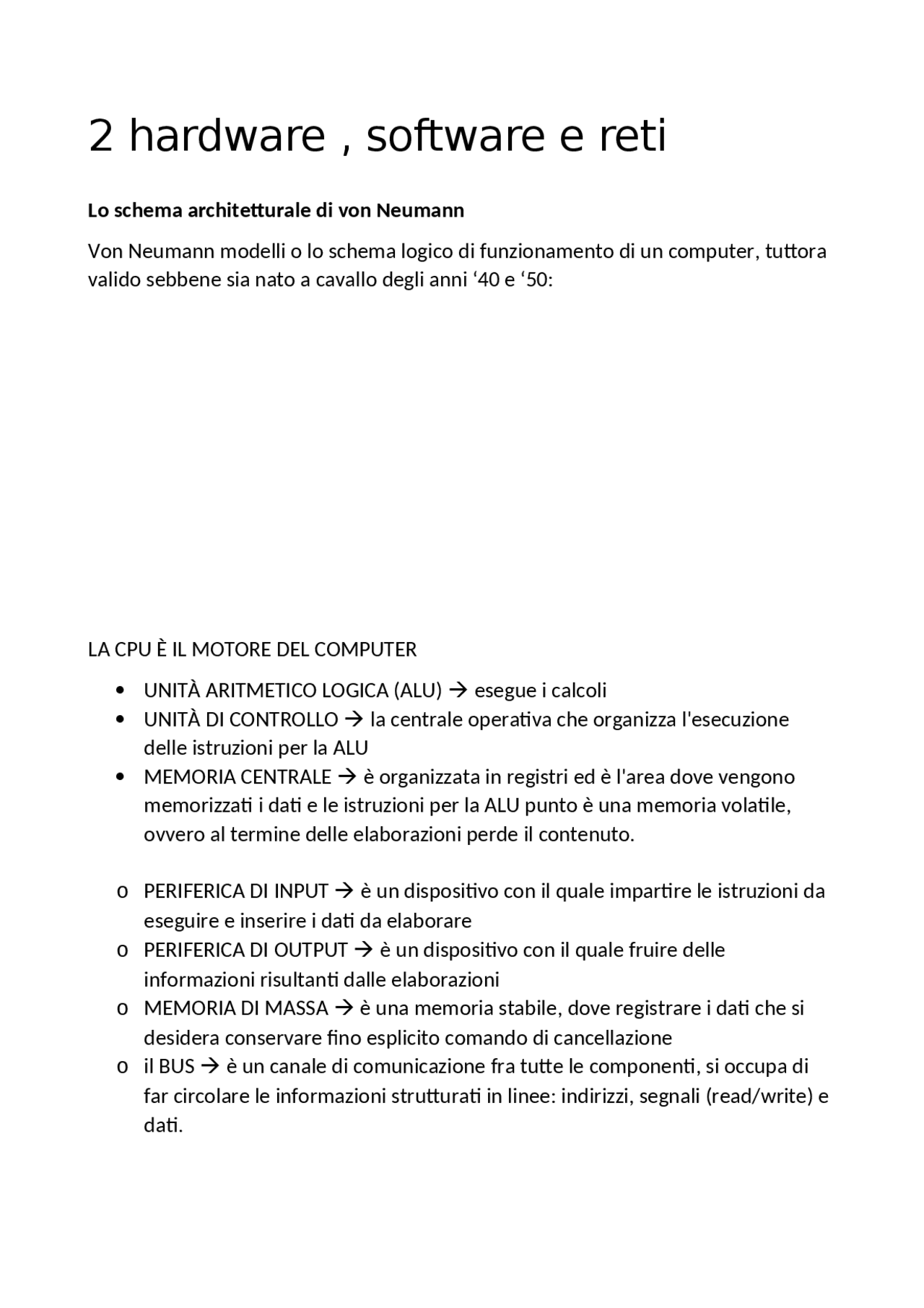 Hardware Software E Reti Docsity