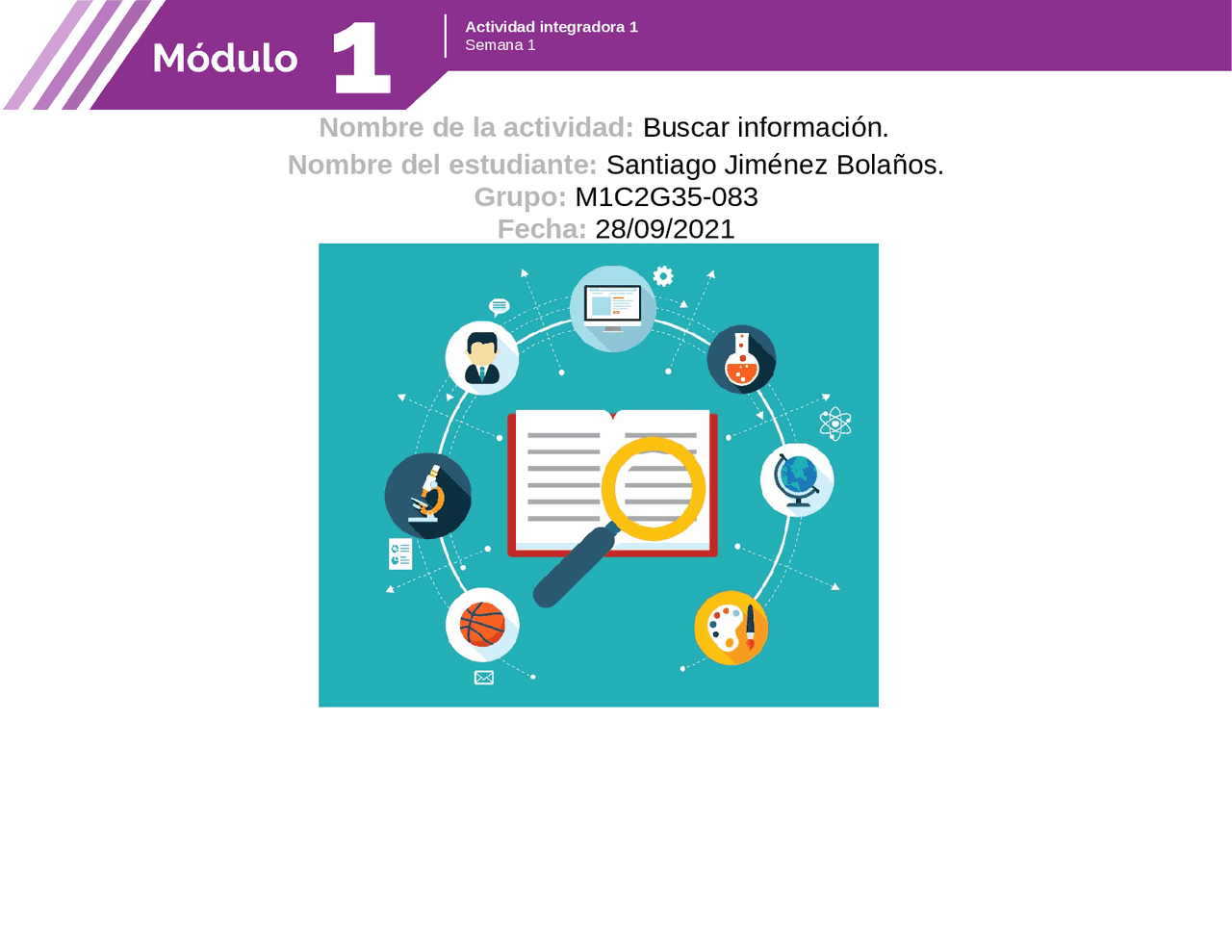 Modulo 1 actividad integradora 1: buscar información - Docsity