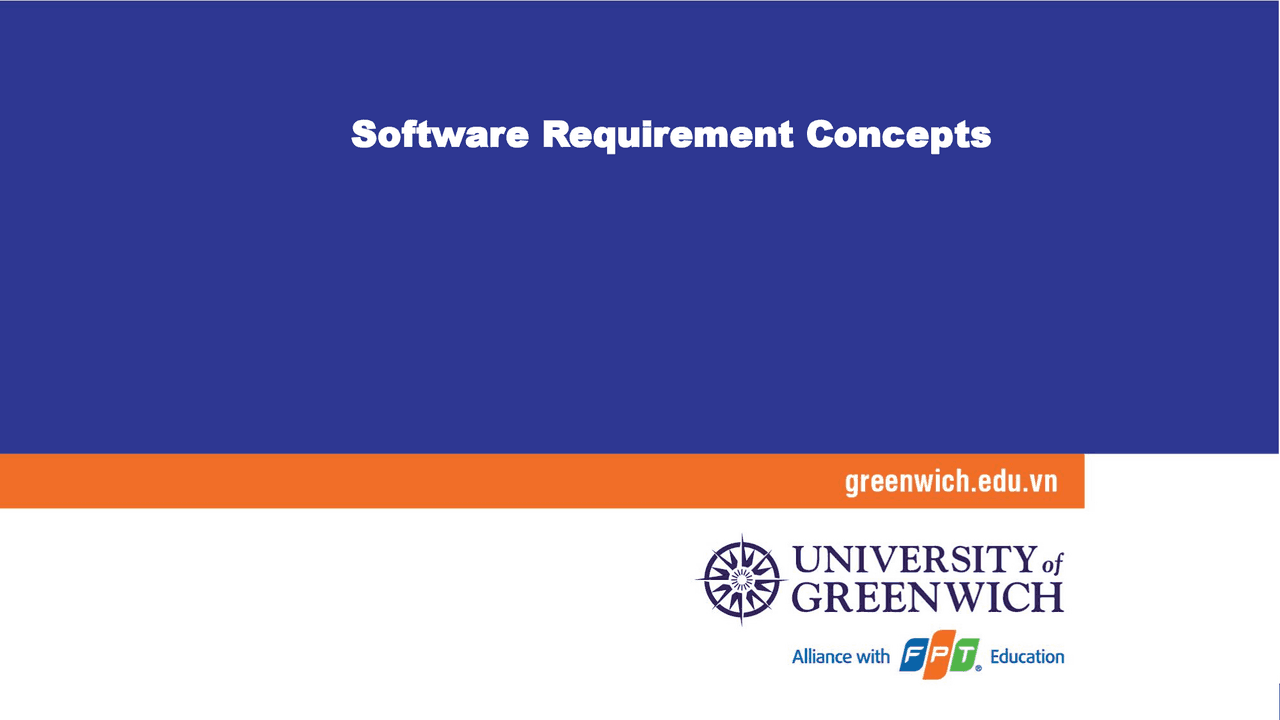Software Requirement Lecture Notes Applied Computing Docsity