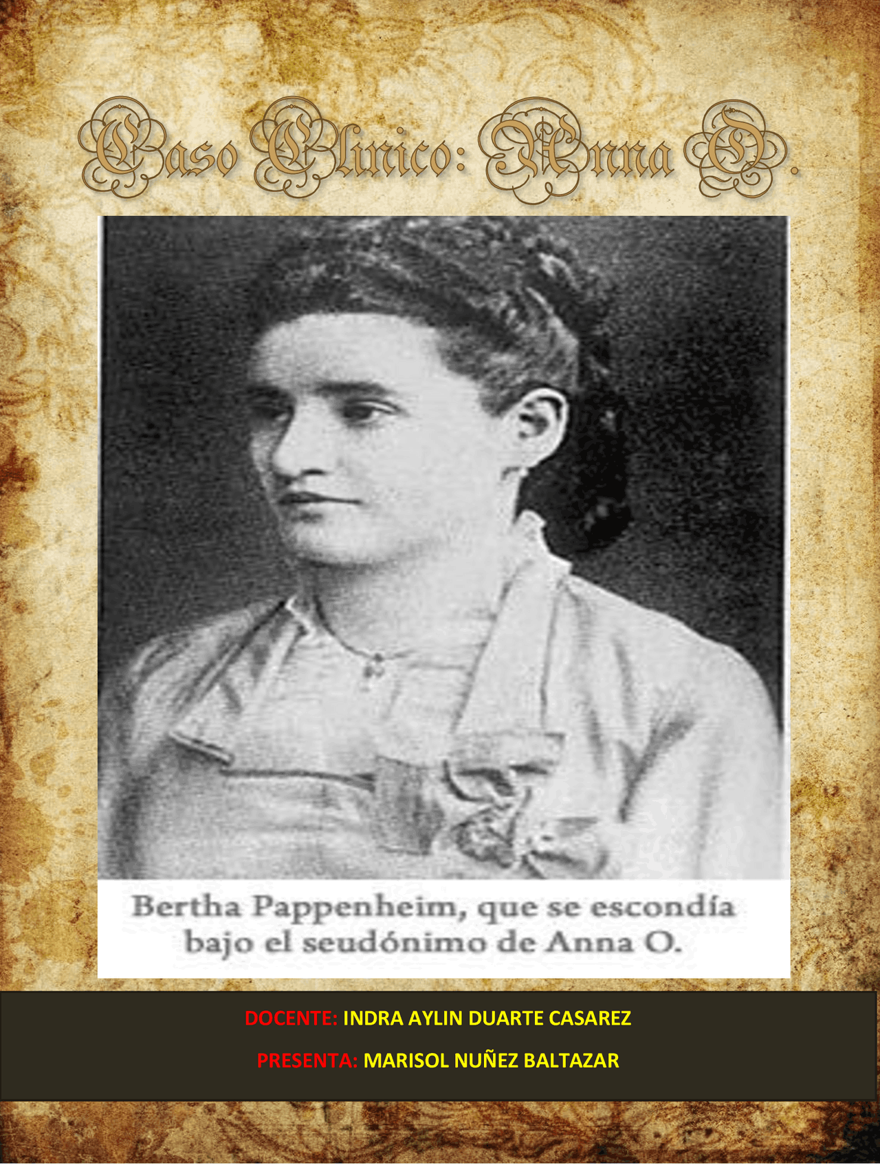 Anna 0 caso clinico freud lacan | Apuntes de Psicoanálisis | Docsity