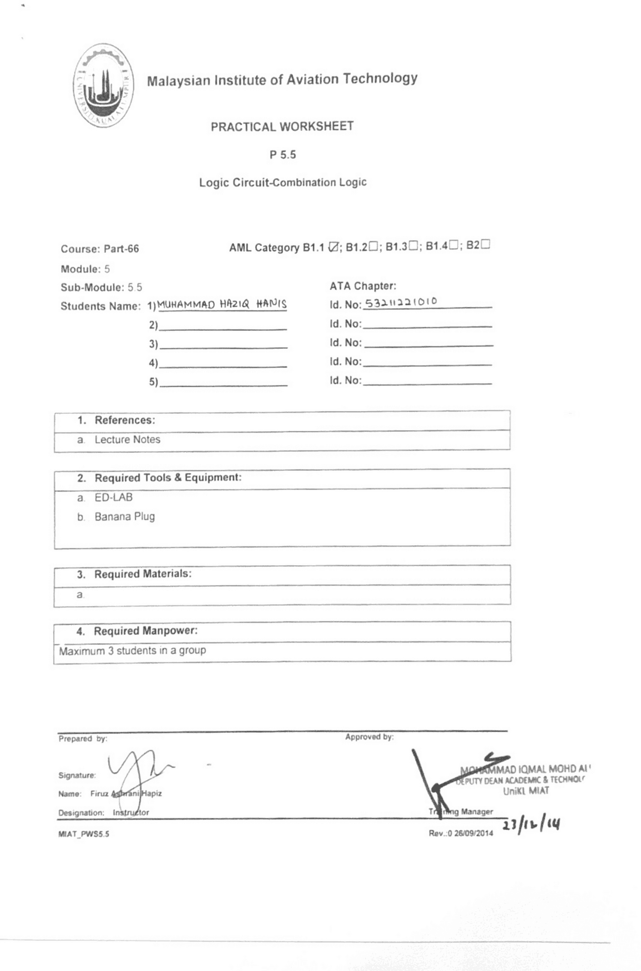 Practical Lab report | Lab Reports Digital Electronics | Docsity