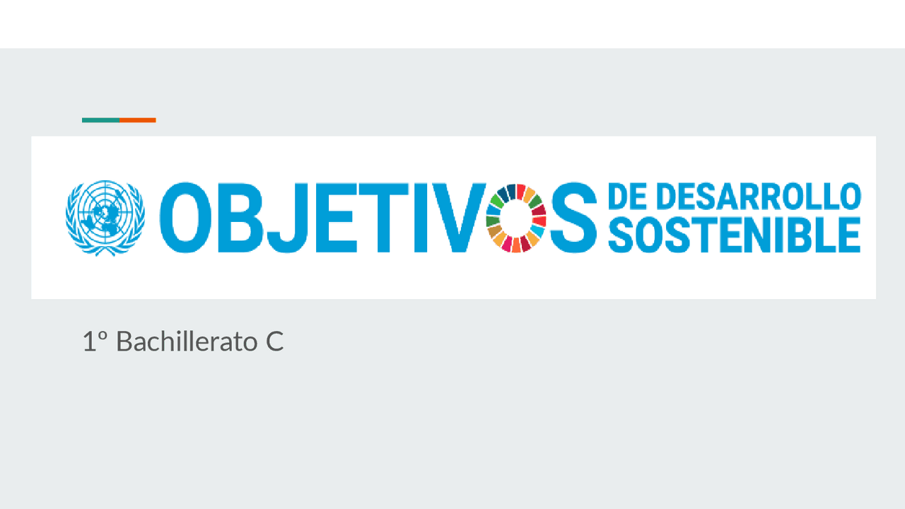 Objetivos Desarrollo Sostenible Docsity