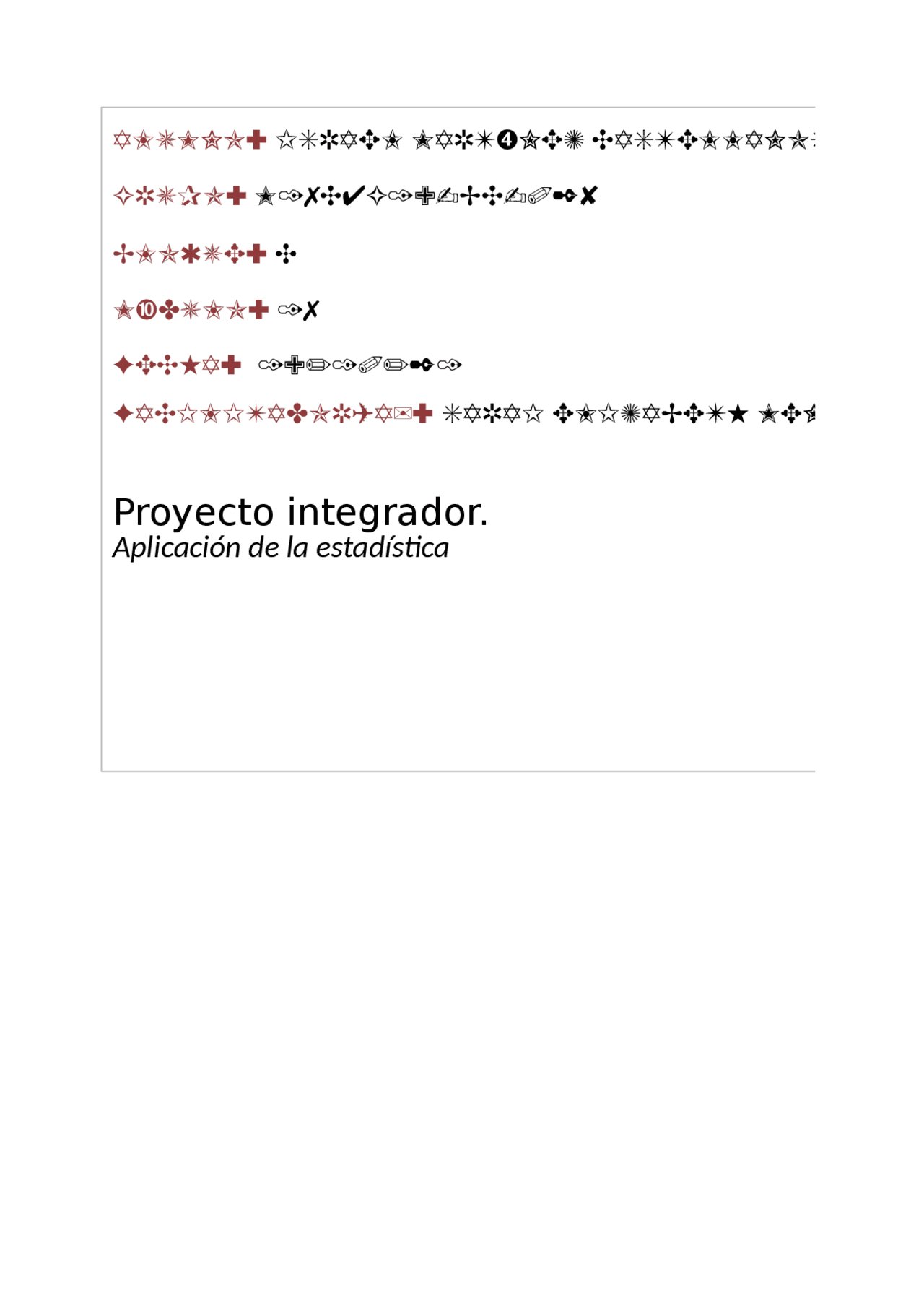 Proyecto Integrador Módulo 17 Apuntes De Matemáticas Docsity