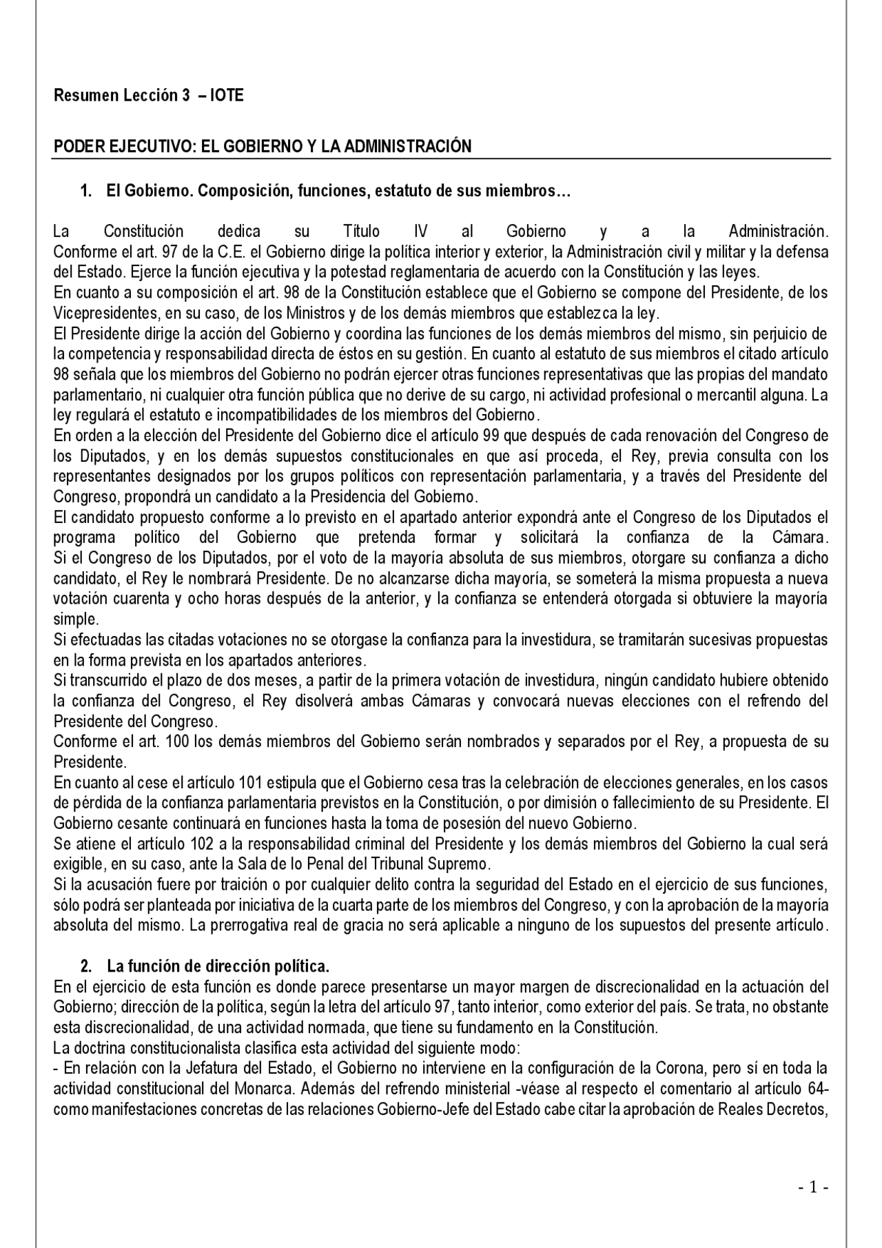 Apuntes Constitucional Docsity