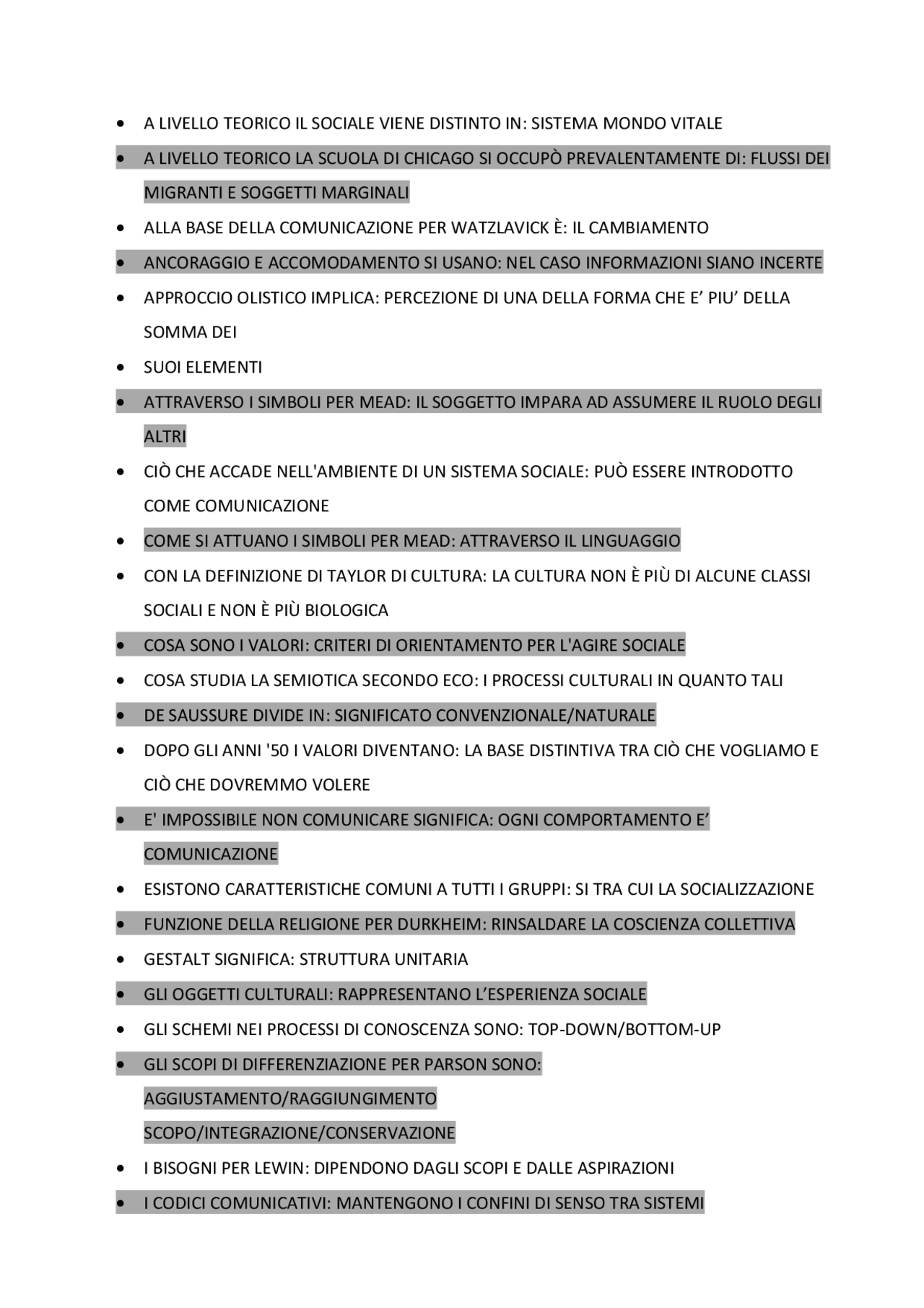 Domande E Risposte Comunicazione E Processi Unipegasopdf Docsity