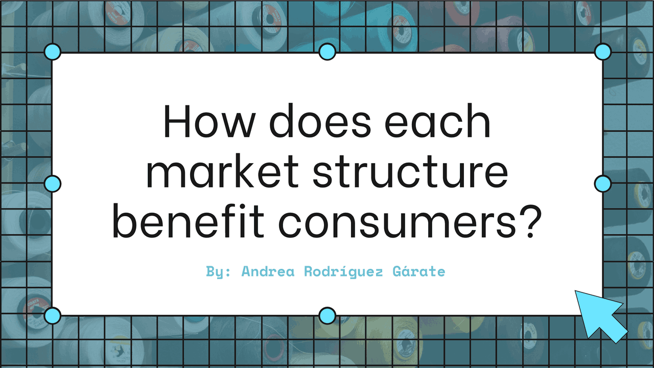 1.02A How does each market structure benefit consumers. | Esquemas y ...