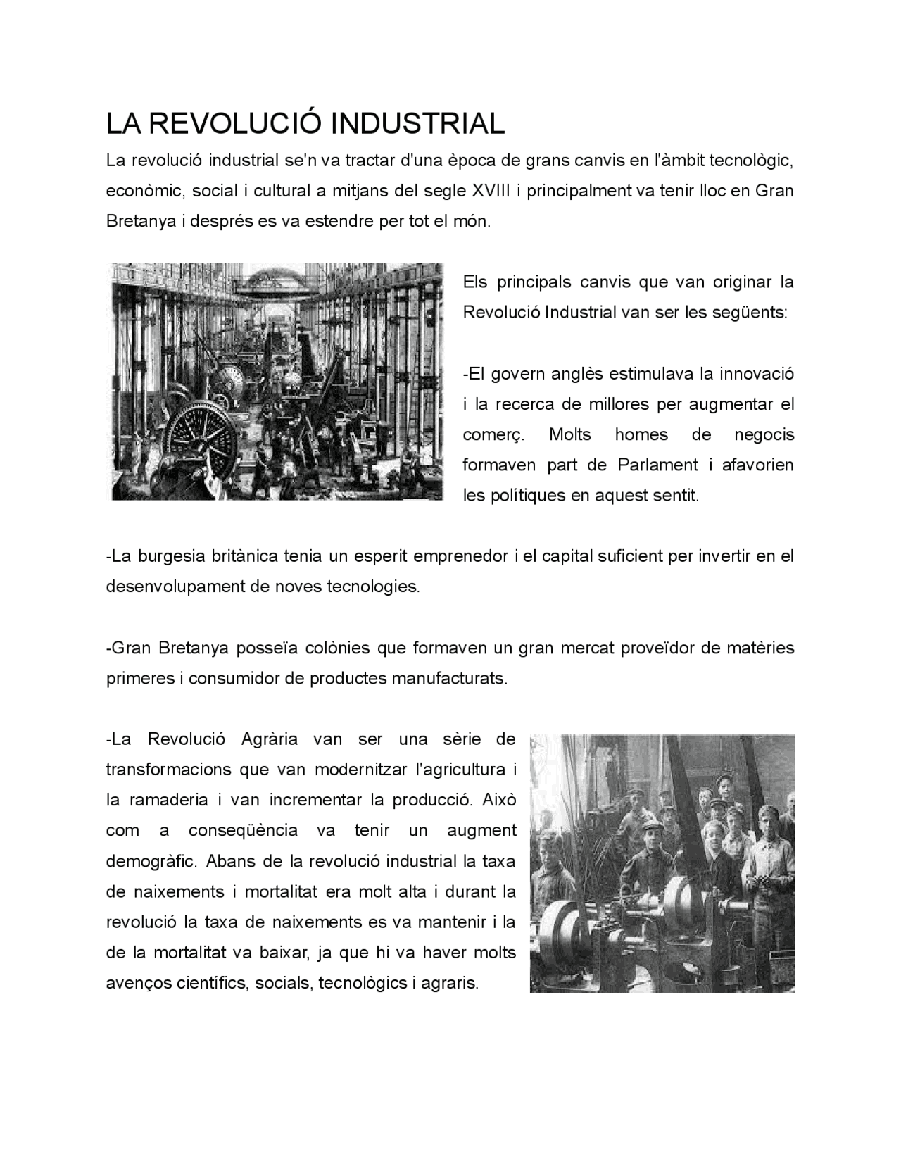 Revolución Industrial Docsity
