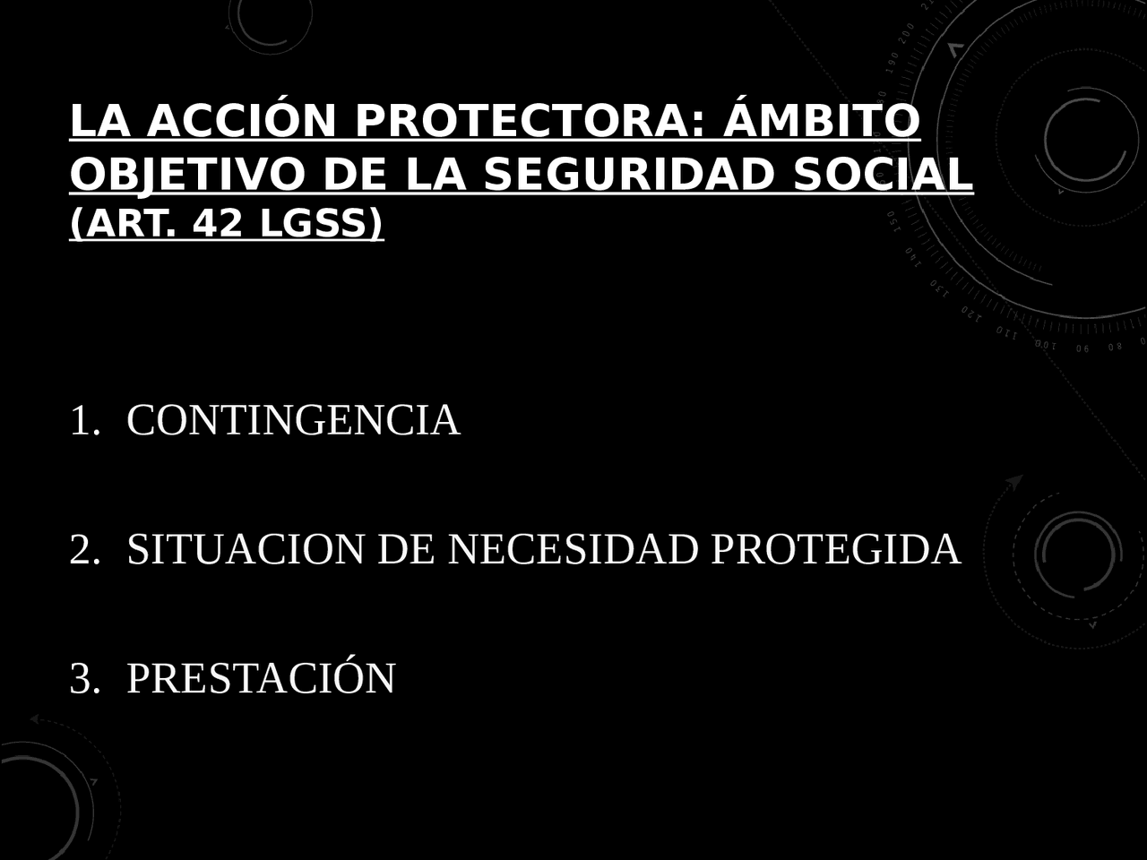 La Acción Protectora: Ámbito y Objetivo de la Seguridad Social ...