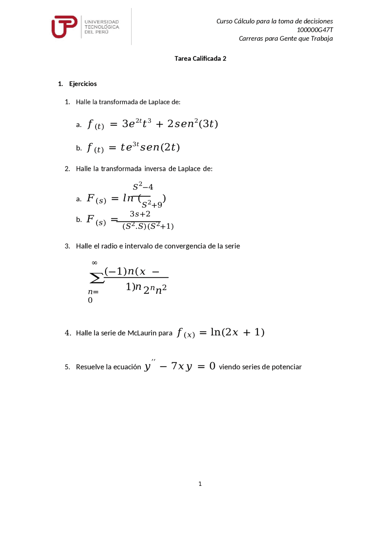 Examenes De Practica Calificada Docsity