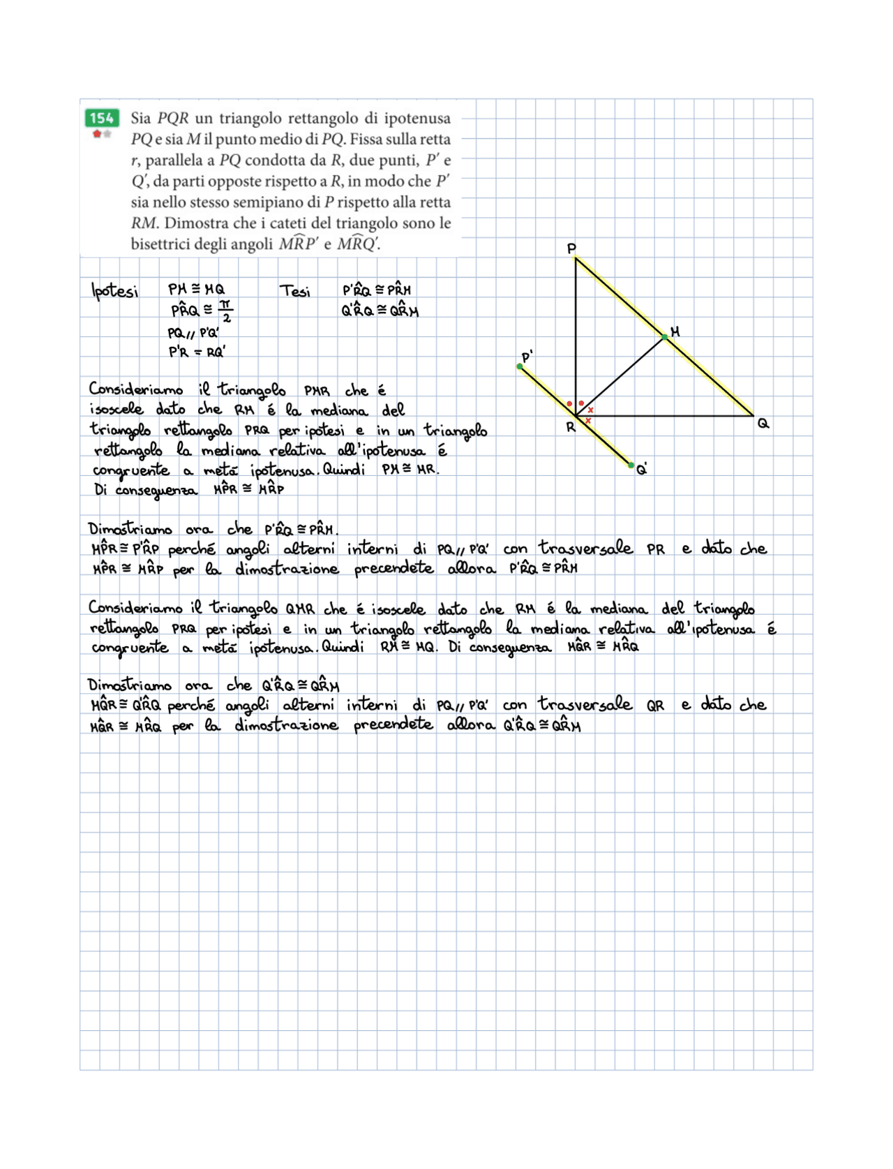 Problema Di Geometria Docsity