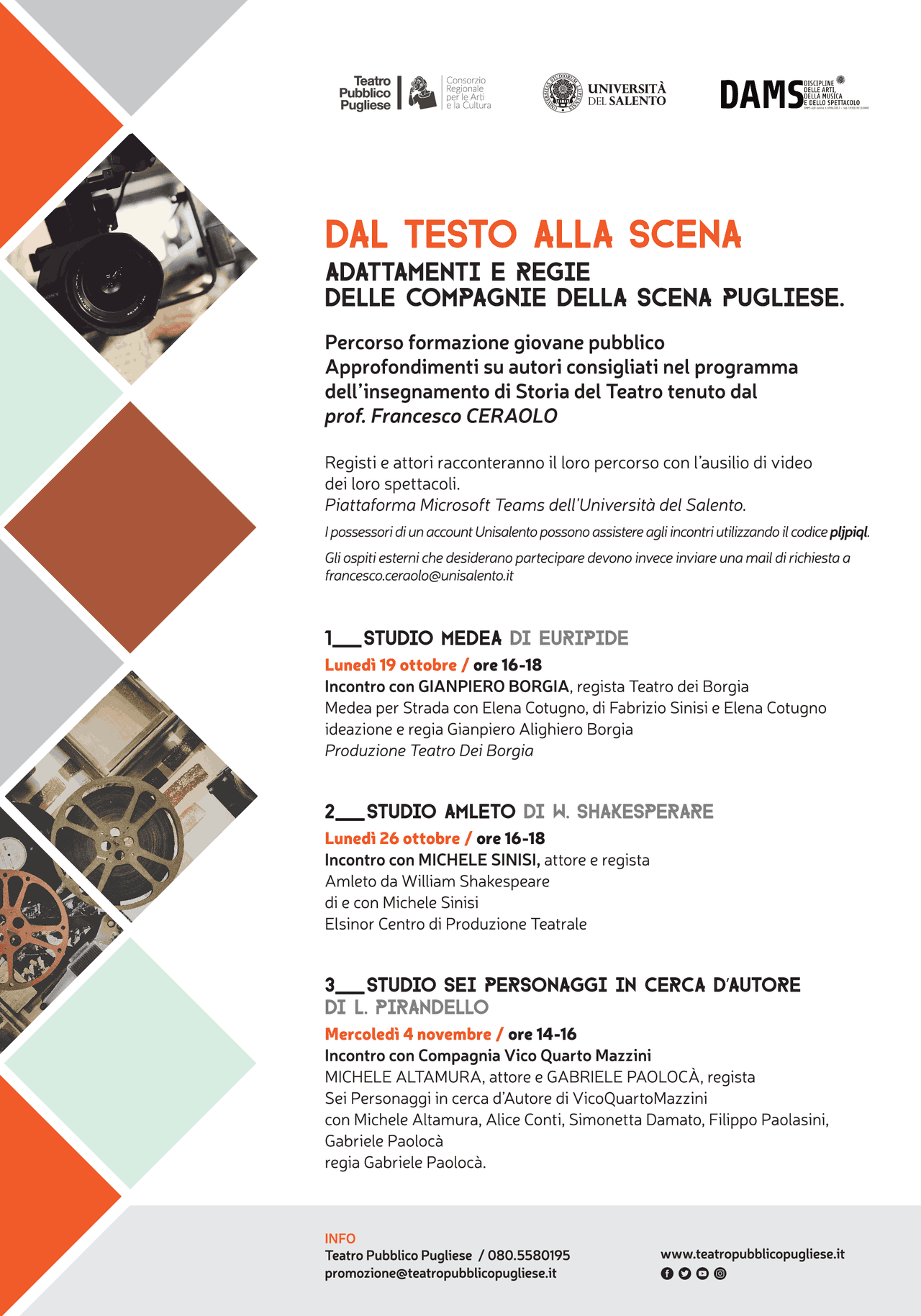 Slide Dal Testo Alla Scena Docsity