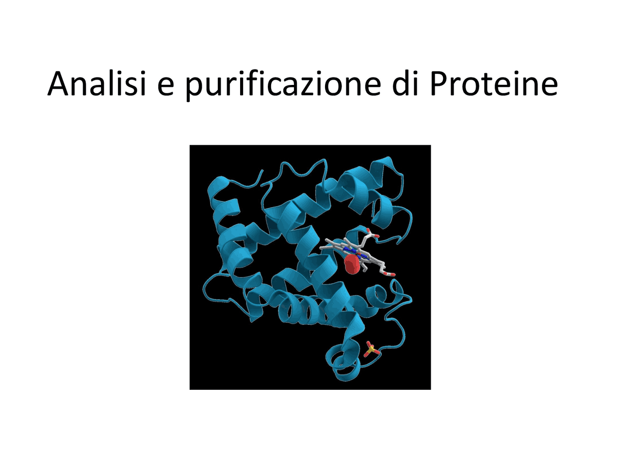 Tecniche Per Analisi Delle Proteine Docsity