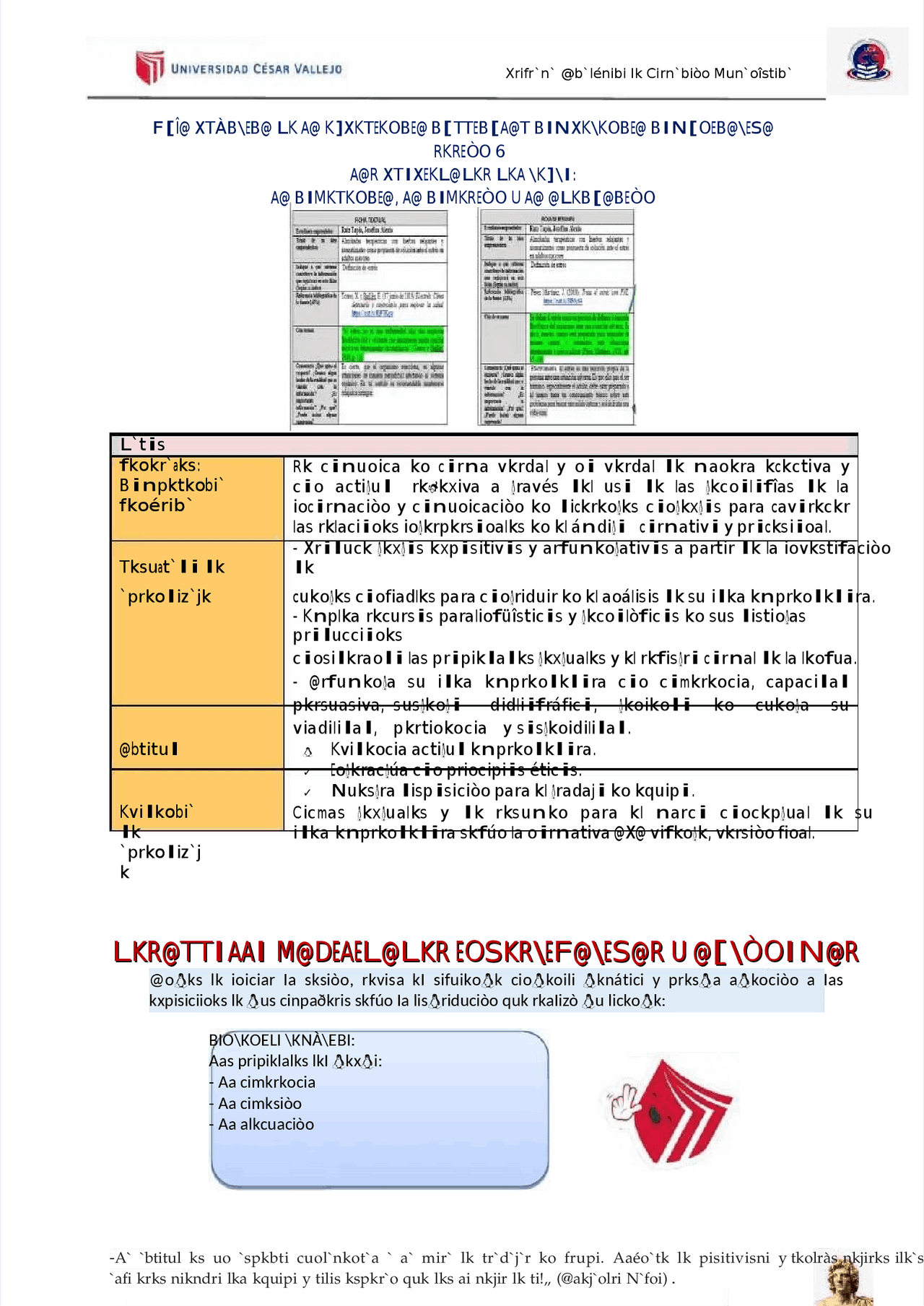 Programa Académico de Comunicación Multimodal | Ejercicios de Comunicación | Docsity