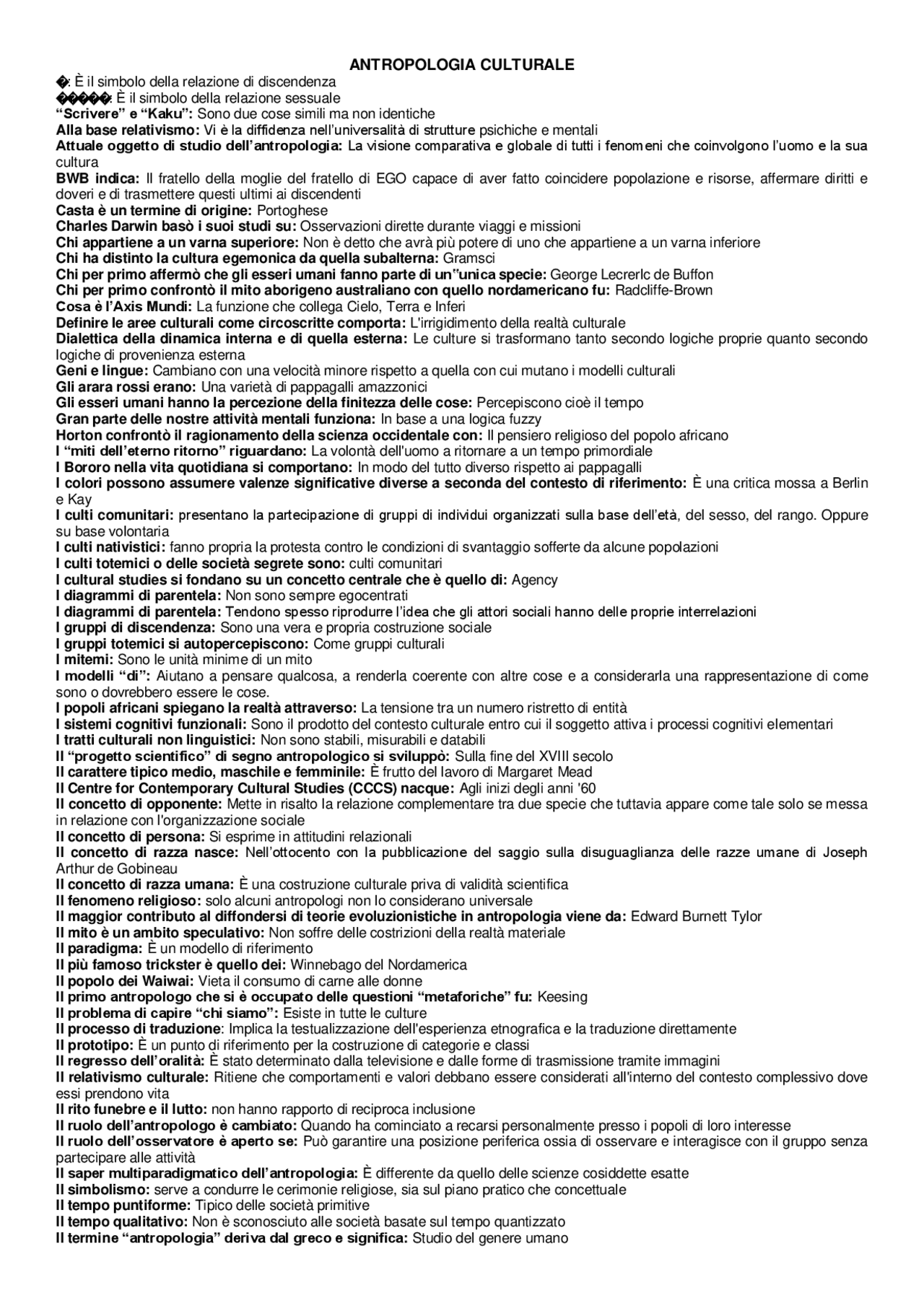 Domande 24 Cfu Esame Ottimo Docsity