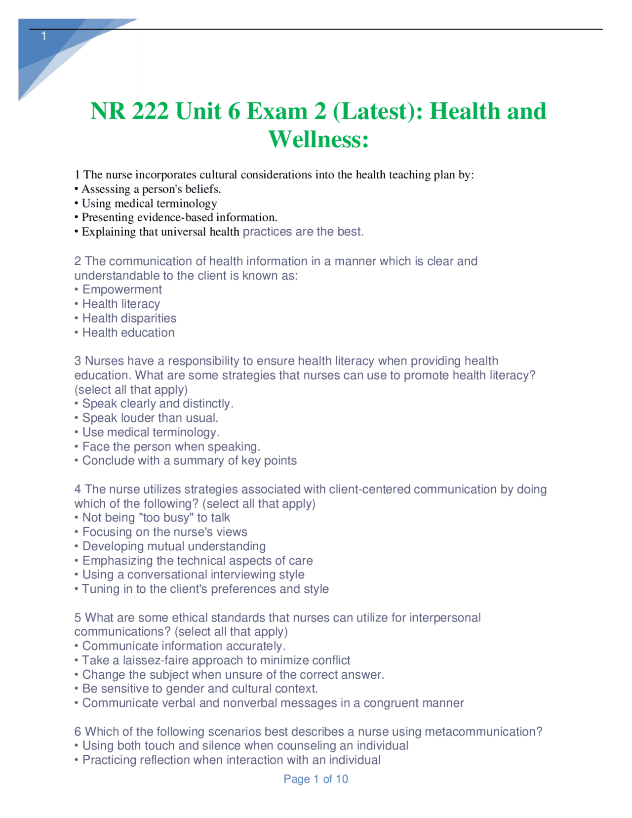 NR_222_Exam_2.pdf - Docsity