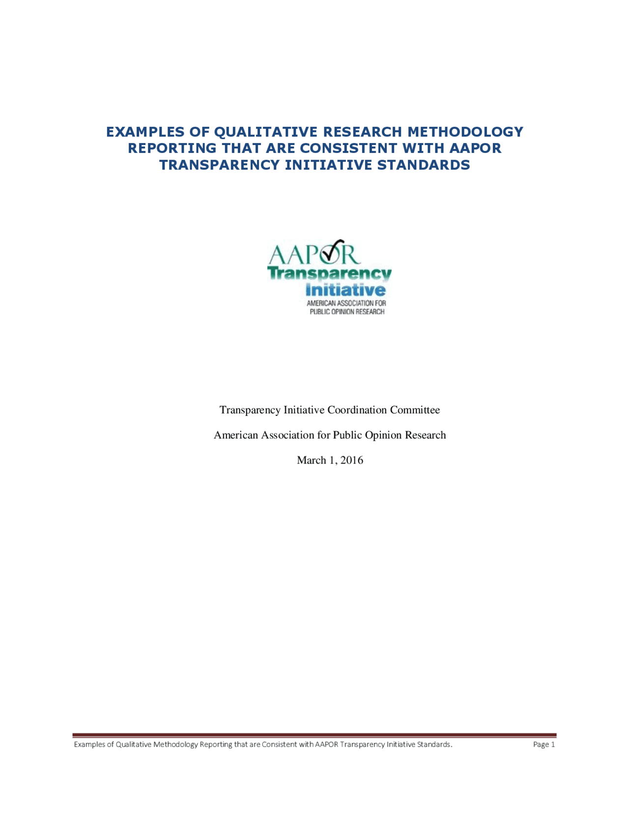 Qualitative Research Examples Docsity