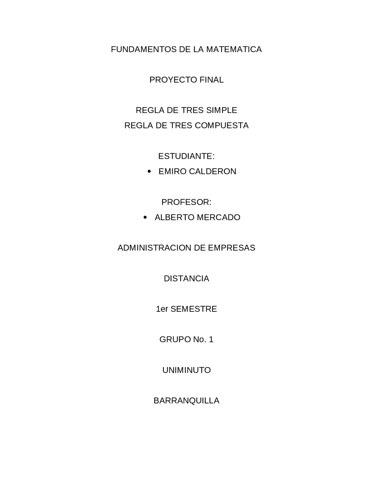 Fundamentos de matematicas - Docsity