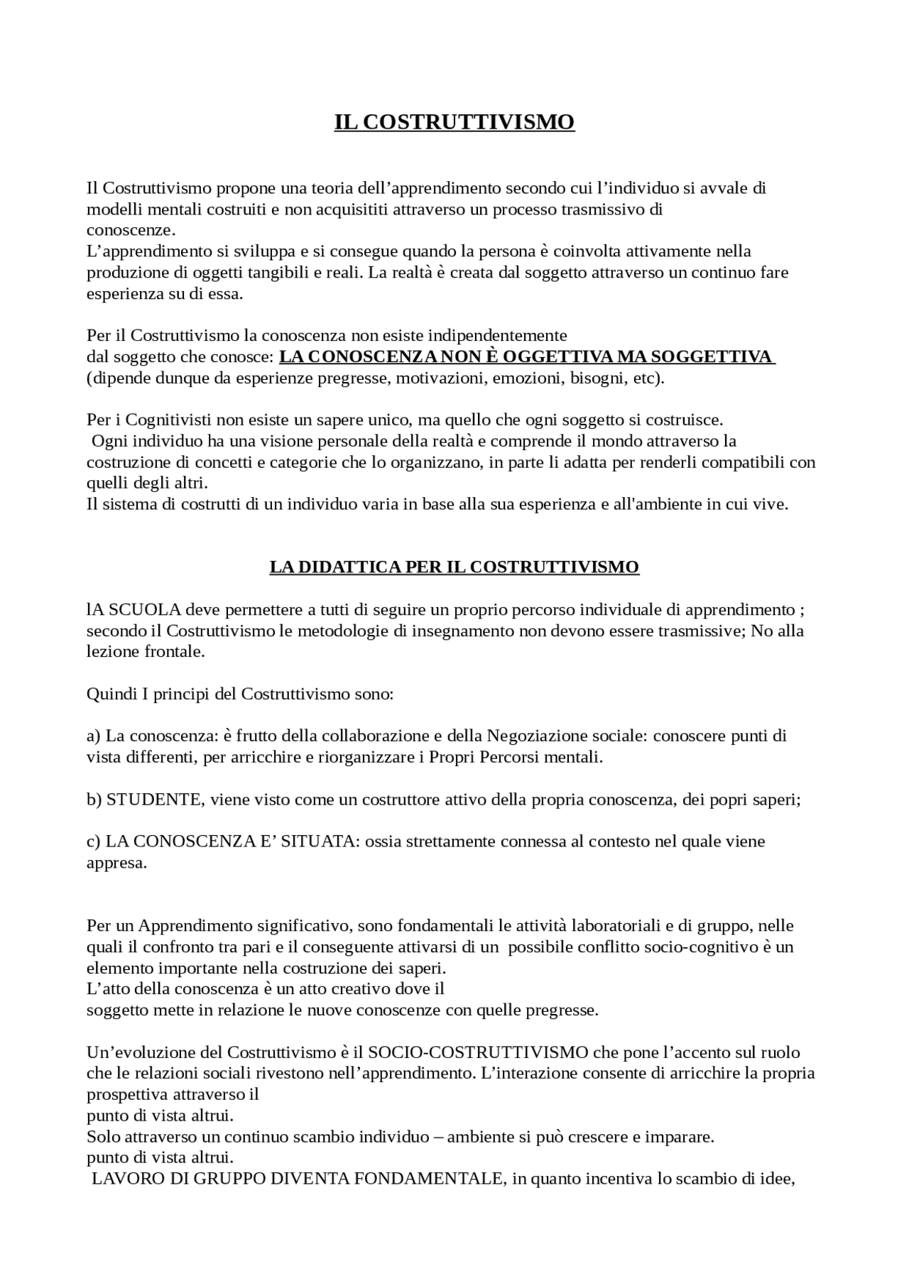 Autori Schemi Materiale Riassuntivo Per Lesame Docsity