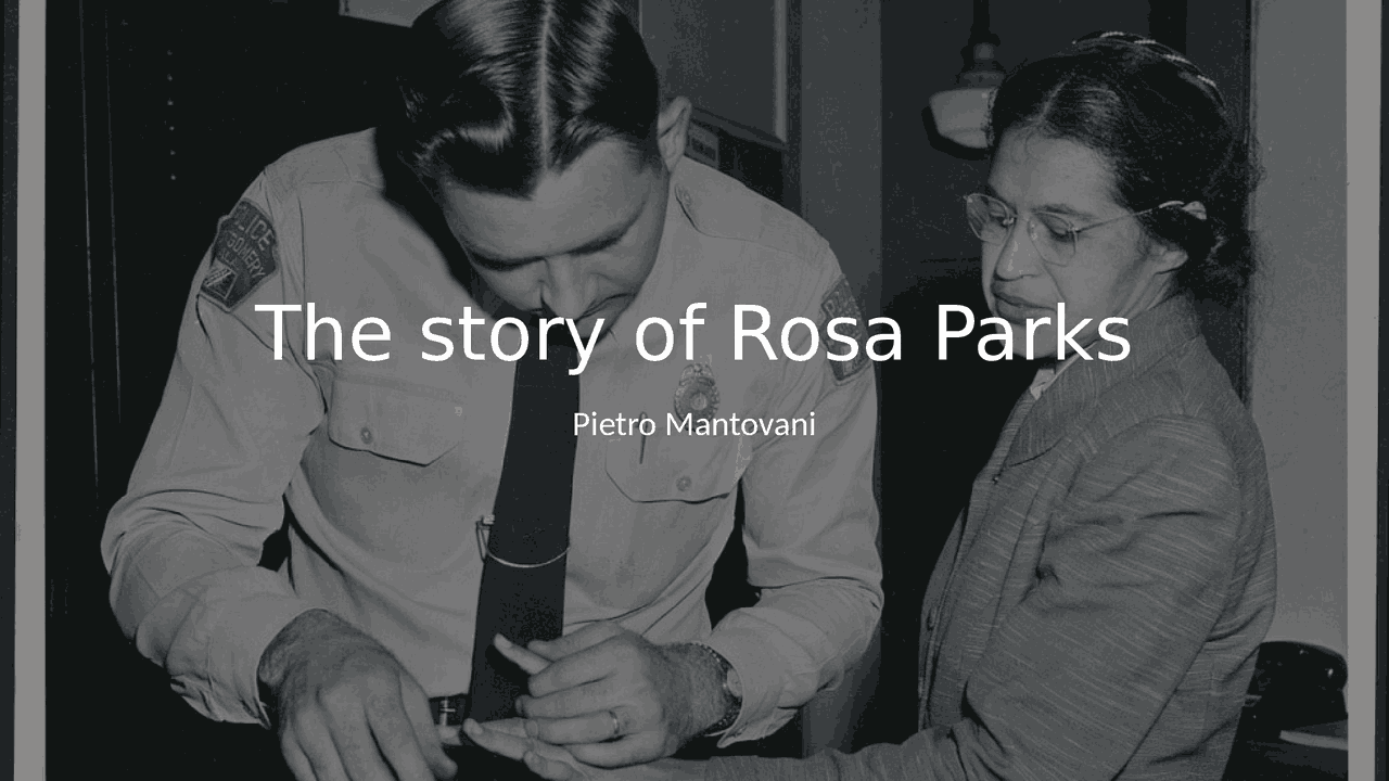 The story of Rosa Parks - Docsity