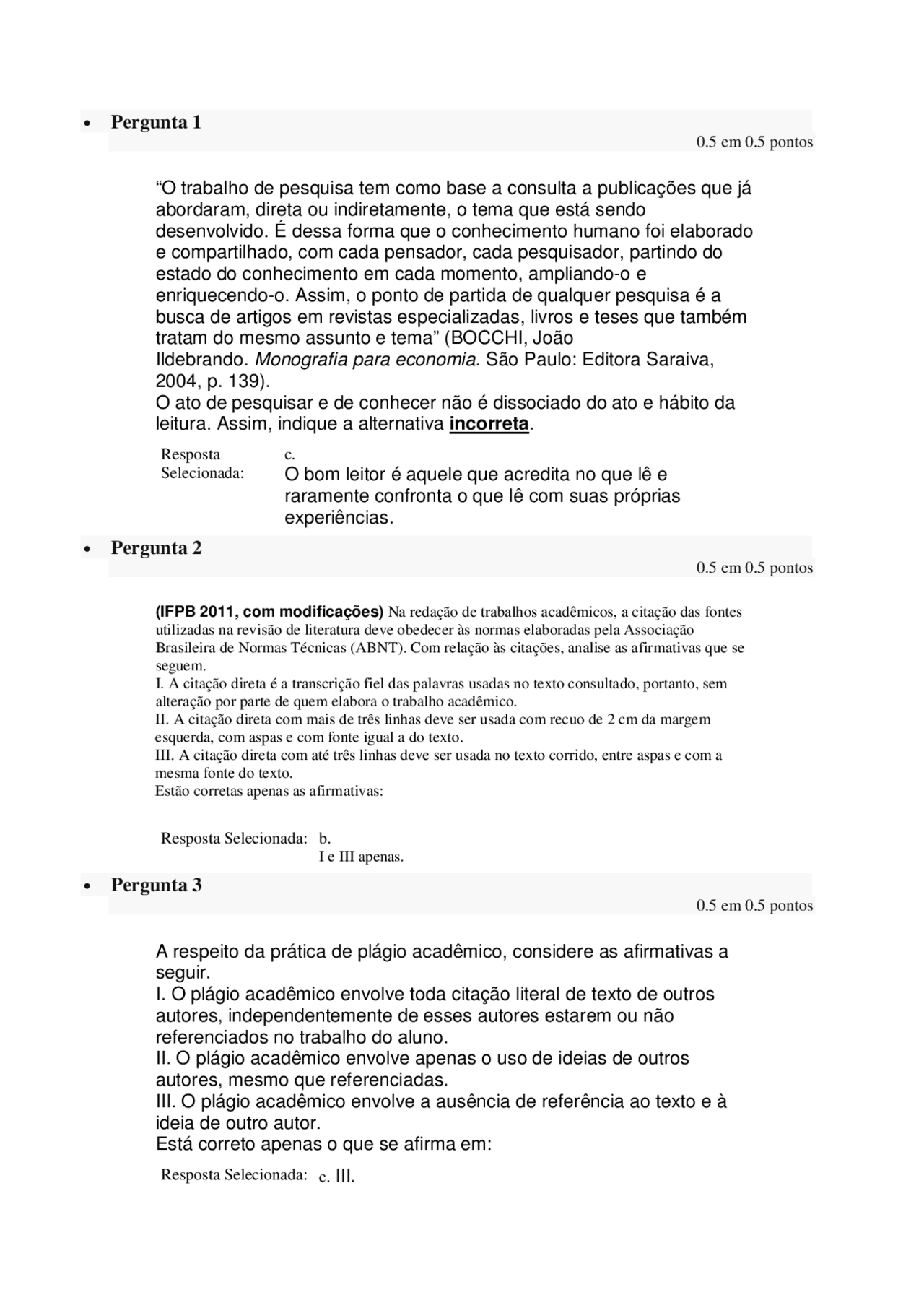 Metodologia Do Trabalho Acadêmico Exercícios Metodologia Docsity