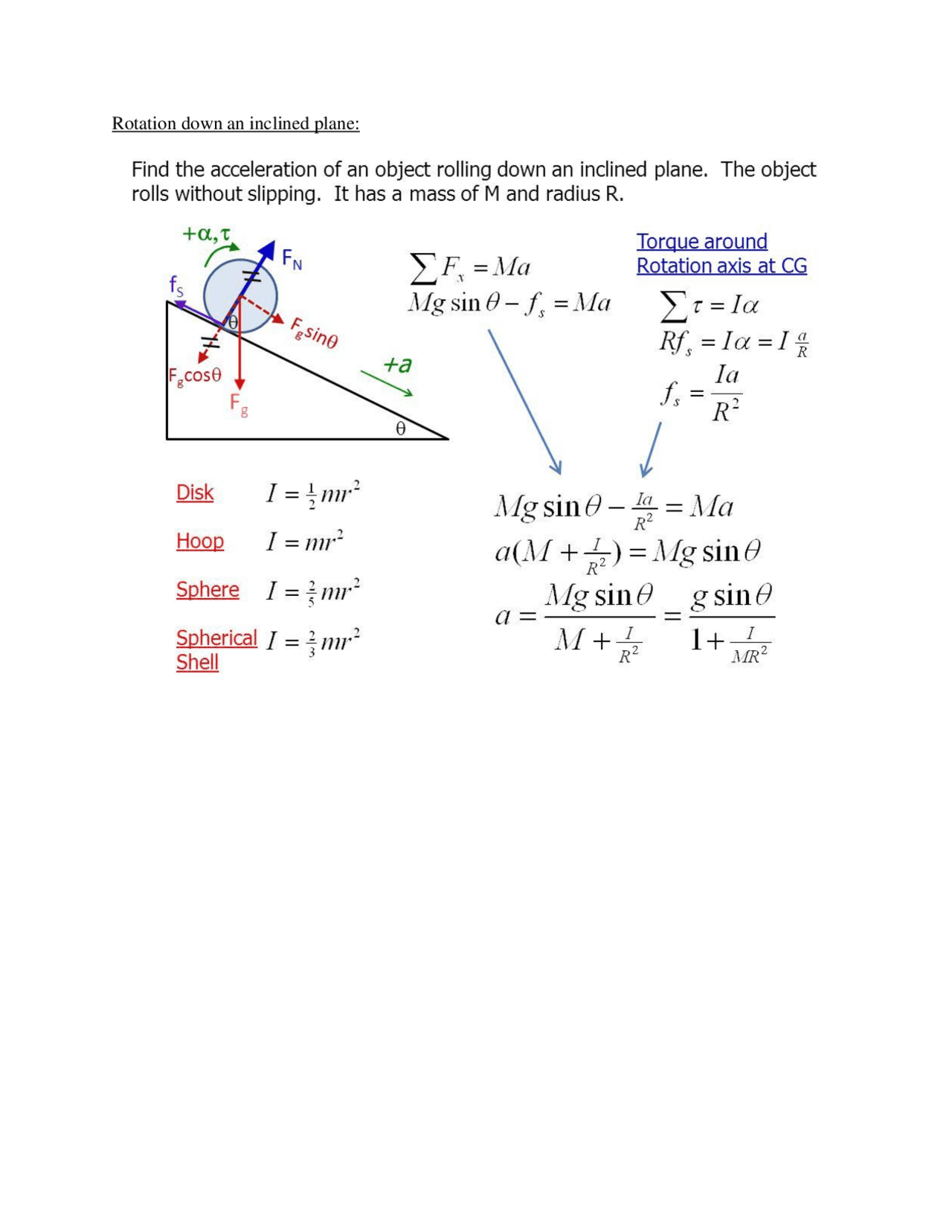 Rotational Mechanics of Classical Mechanics - Docsity