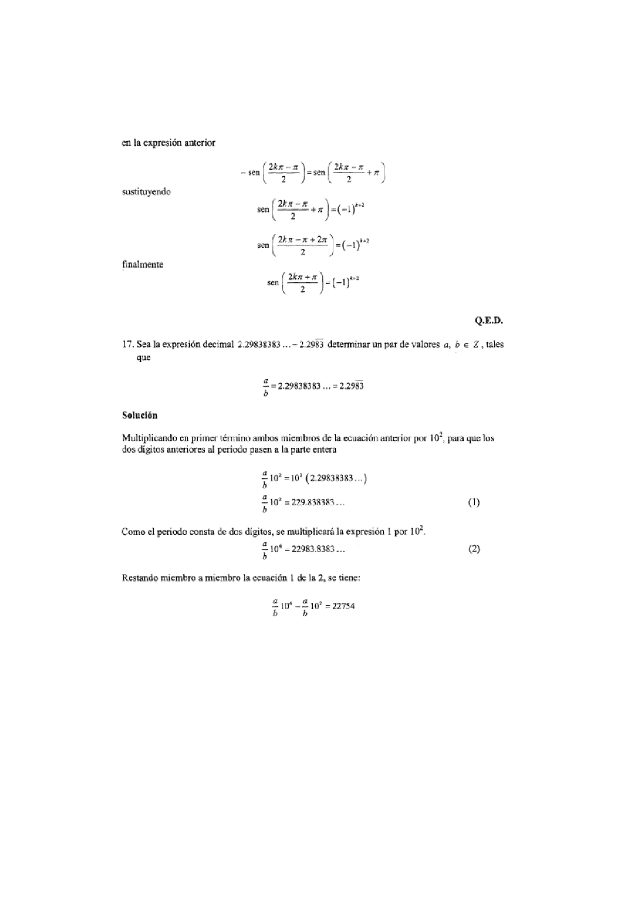 PROBLEMAS RESUELTOS EN CLASE | Ejercicios de Cálculo | Docsity