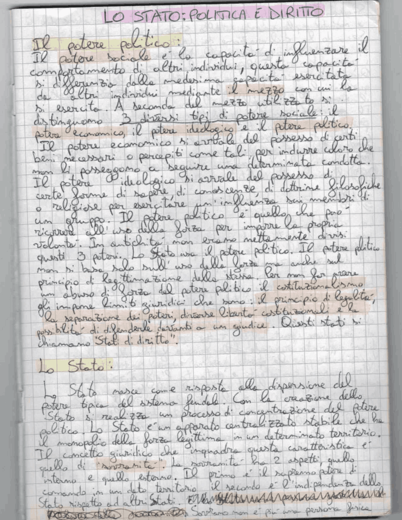 Diritto Pubblico Appunti Chiari E Completi Docsity
