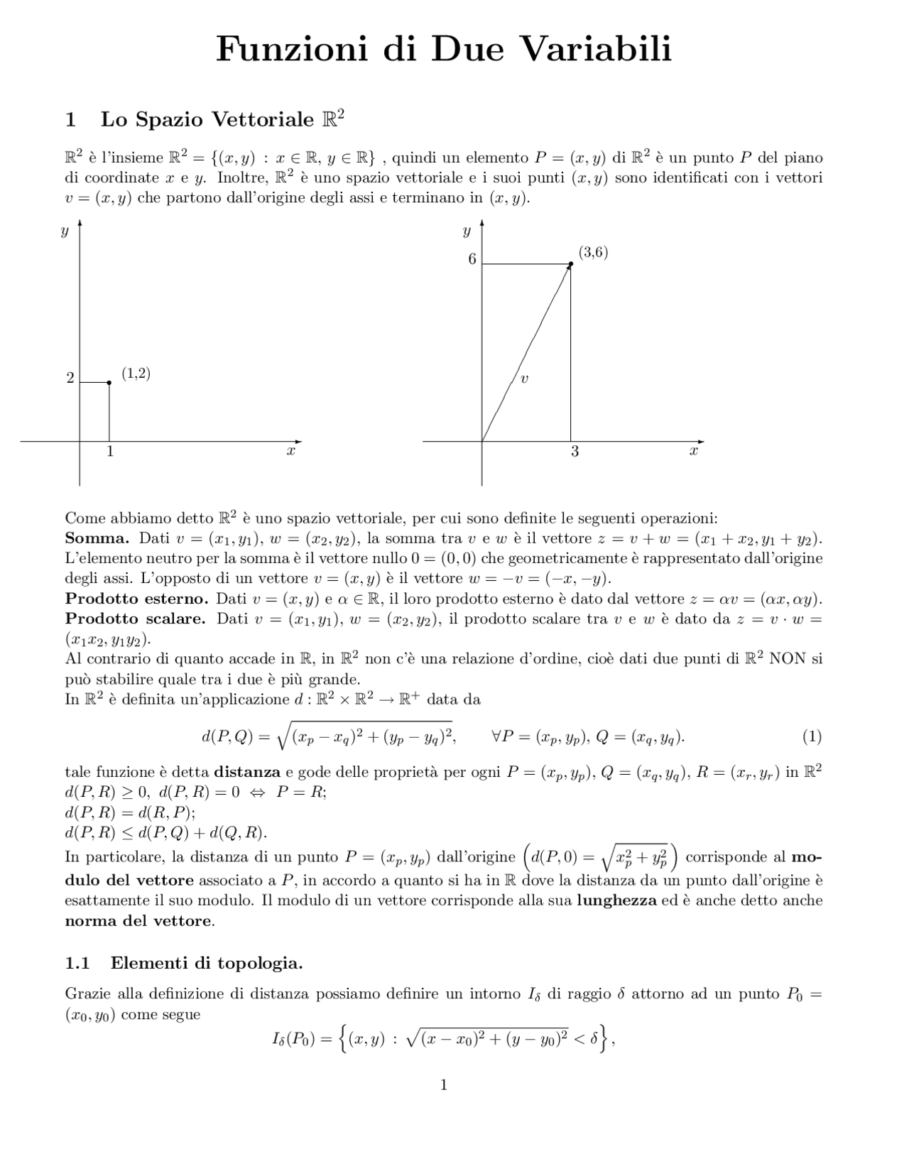 Complementi di matematica esercizi utili in vista dell'esame - Docsity