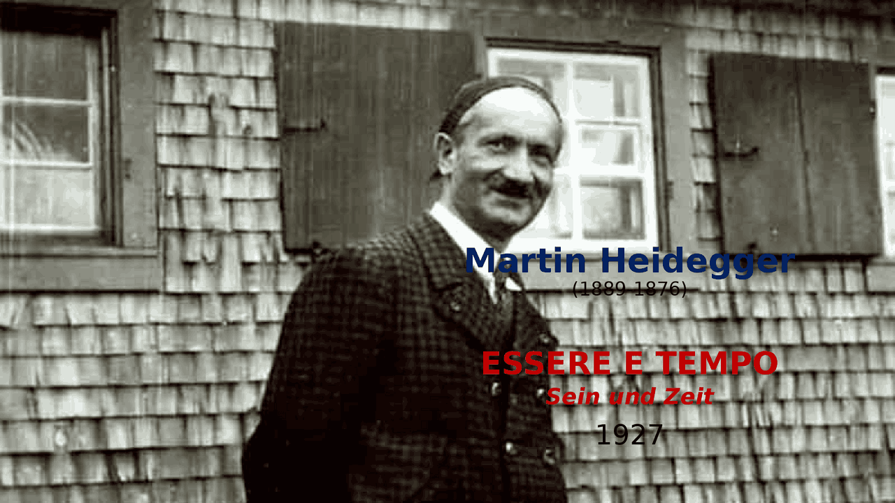 Heidegger Essere E Tempo Docsity
