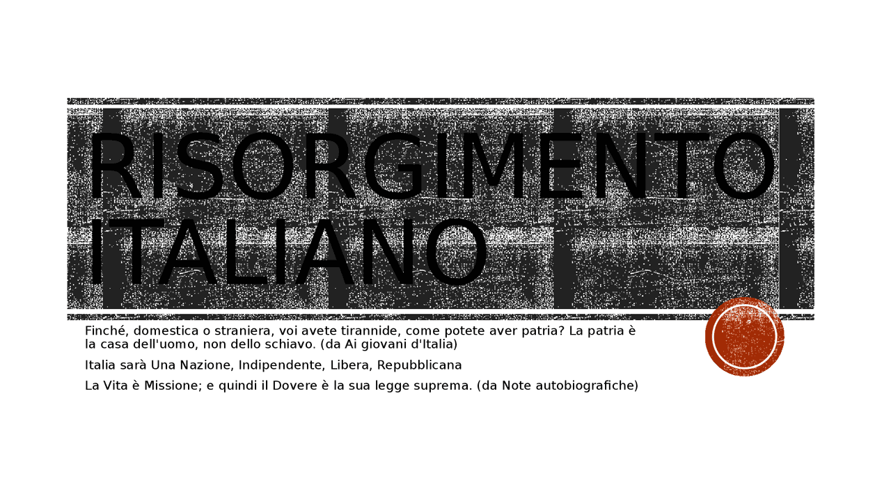 Appunti Sul Risorgimento Italiano Docsity