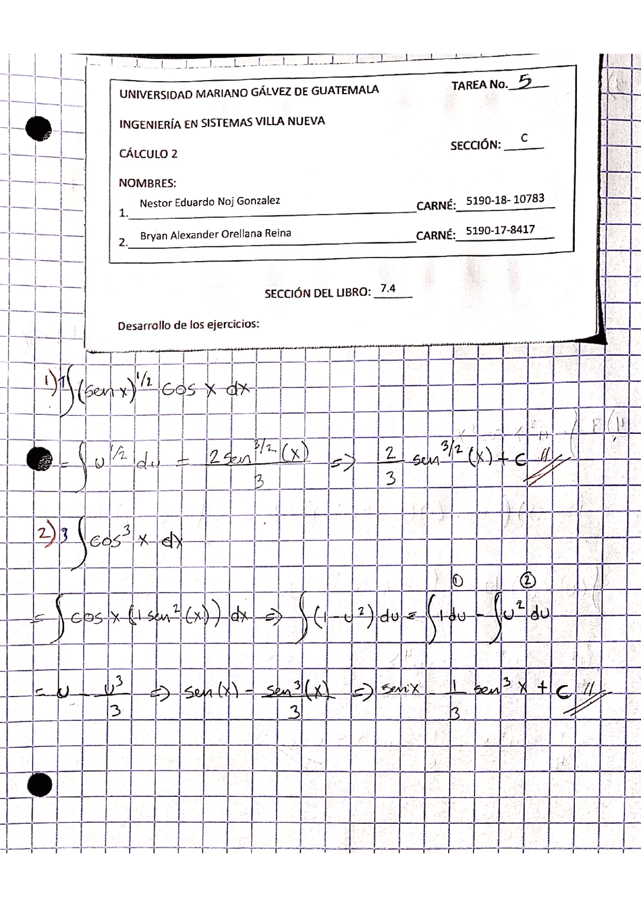 Ejercicios Calculo Ii Docsity
