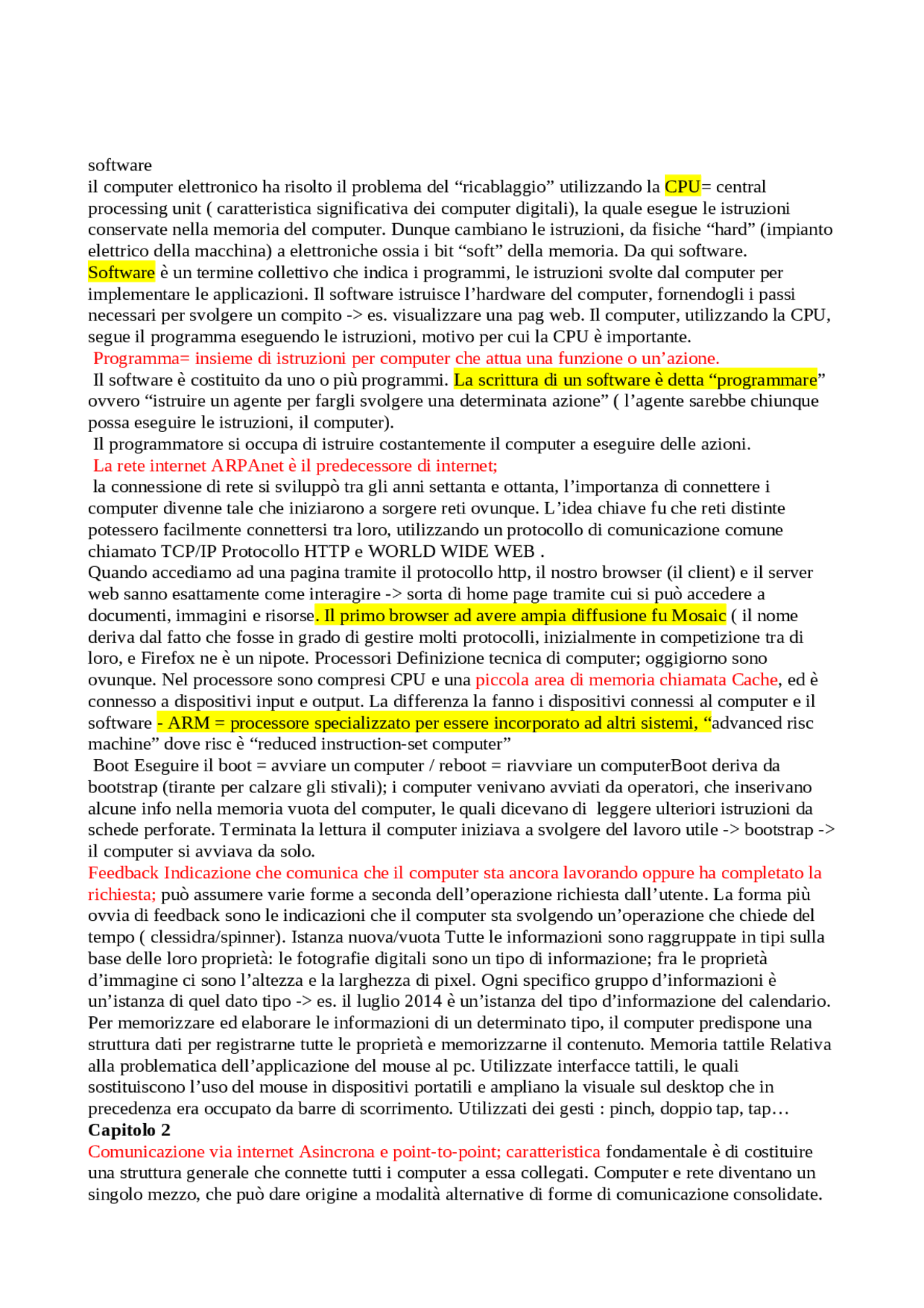 Informatica Fluency Libro Docsity