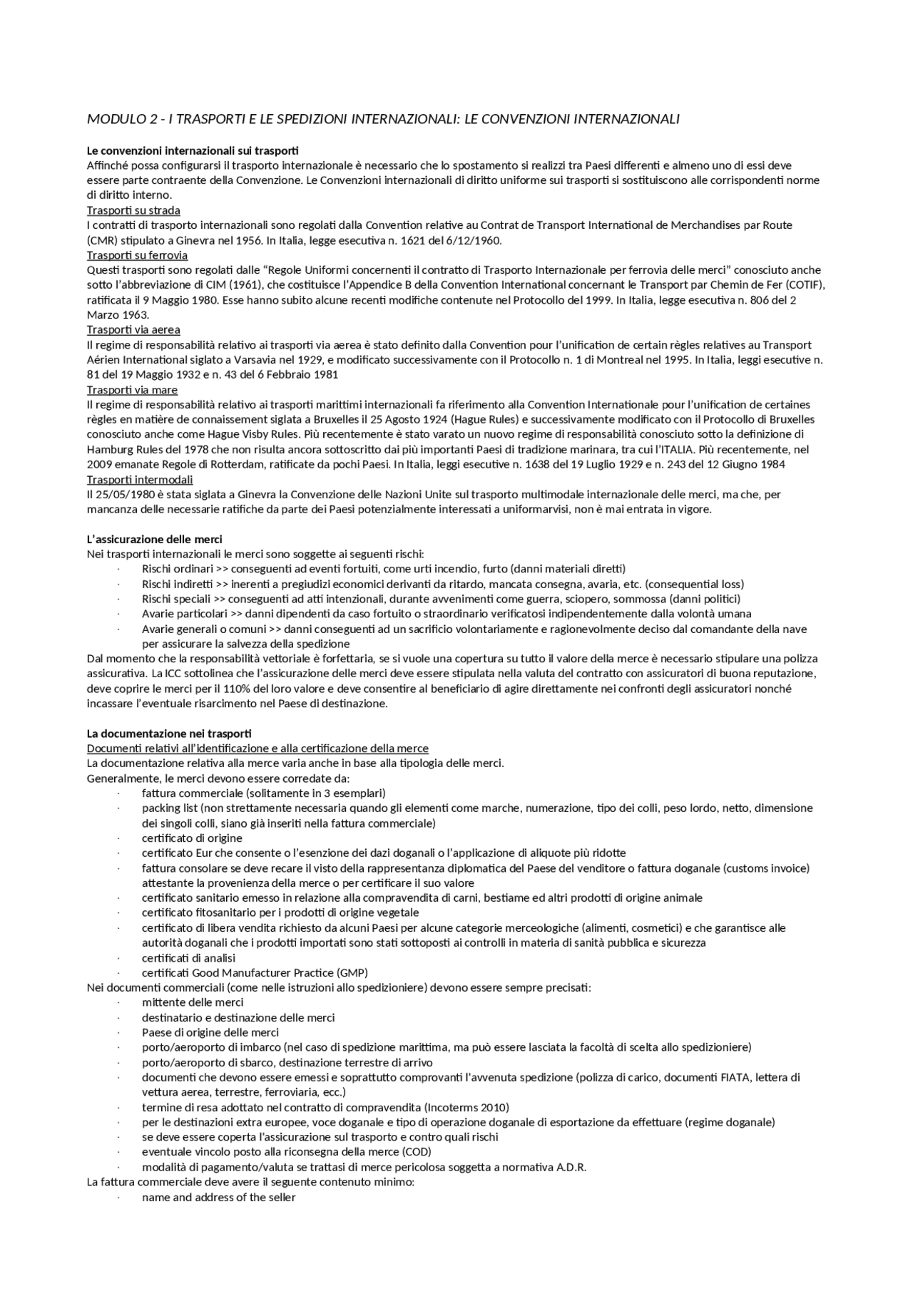 Master Marcom Riassunto Modulo 2 Docsity