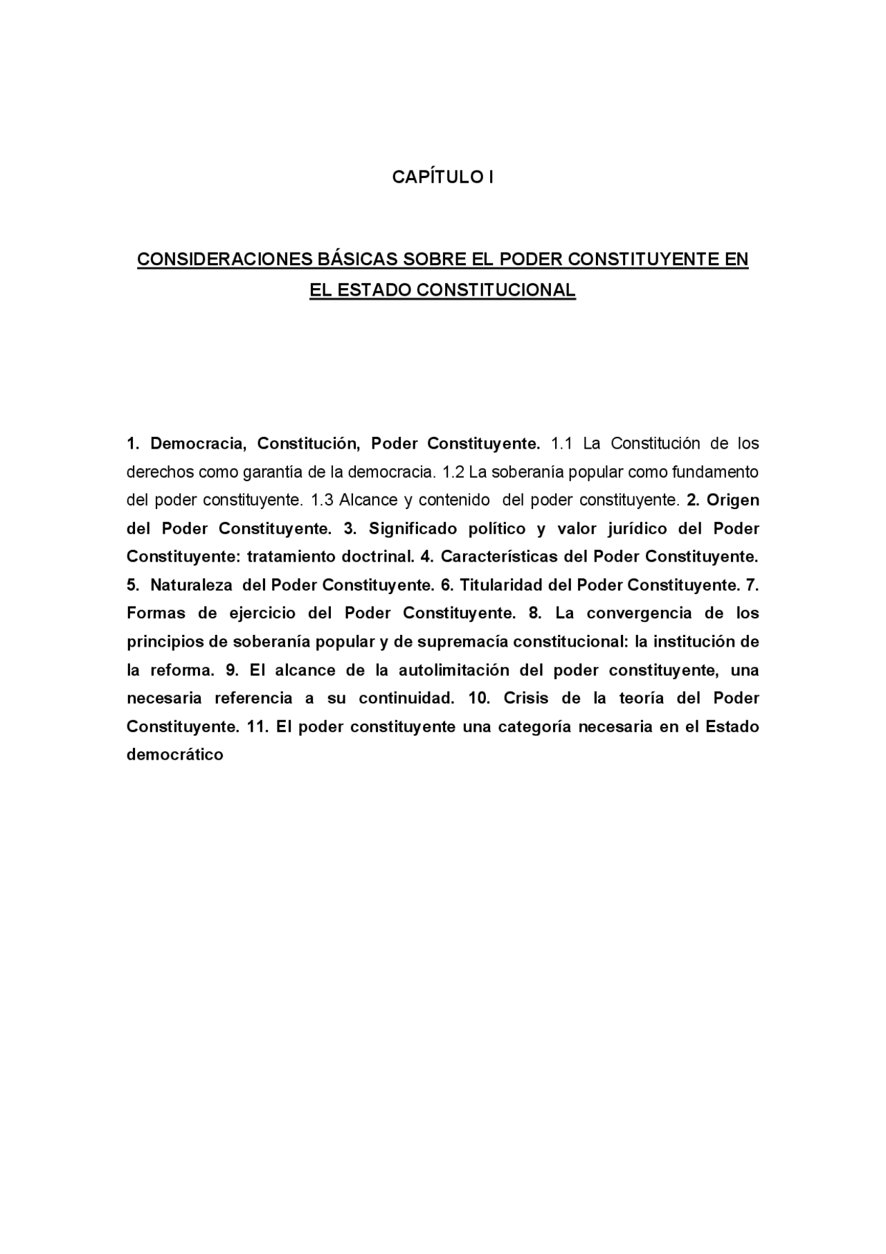 Consideraciones Básicas sobre el Poder Constituyente en el Estado ...