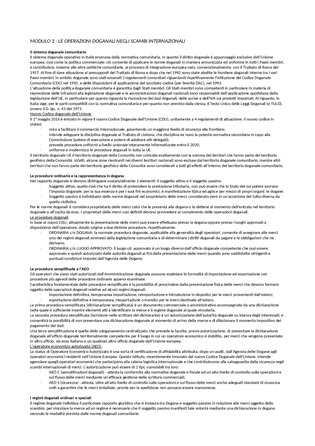 Master Marcom Riassunto Modulo 3 Docsity
