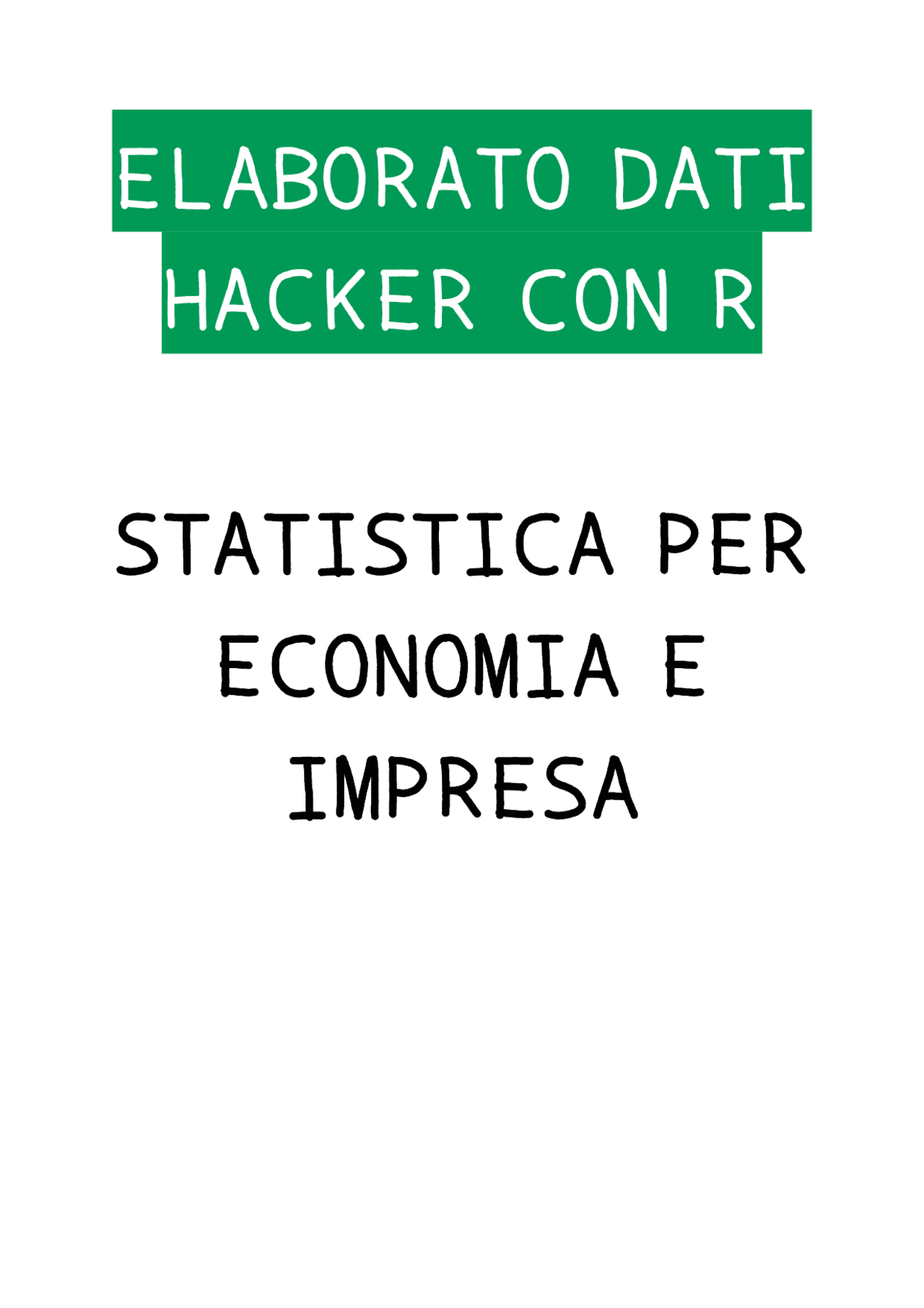 Elaborato Dati Hacker Con R Statistica L8 2022 Docsity