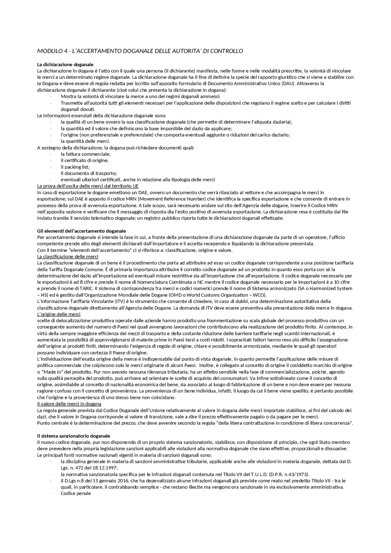 Master Marcom Riassunto Modulo 4 Docsity