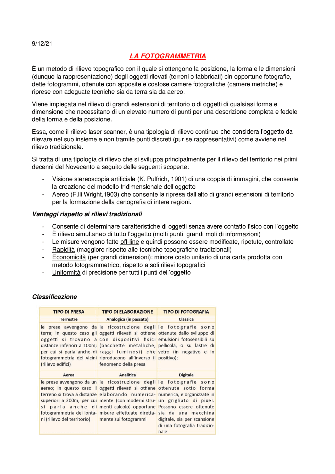 Seconda Parte Appunti Cartografia Docsity