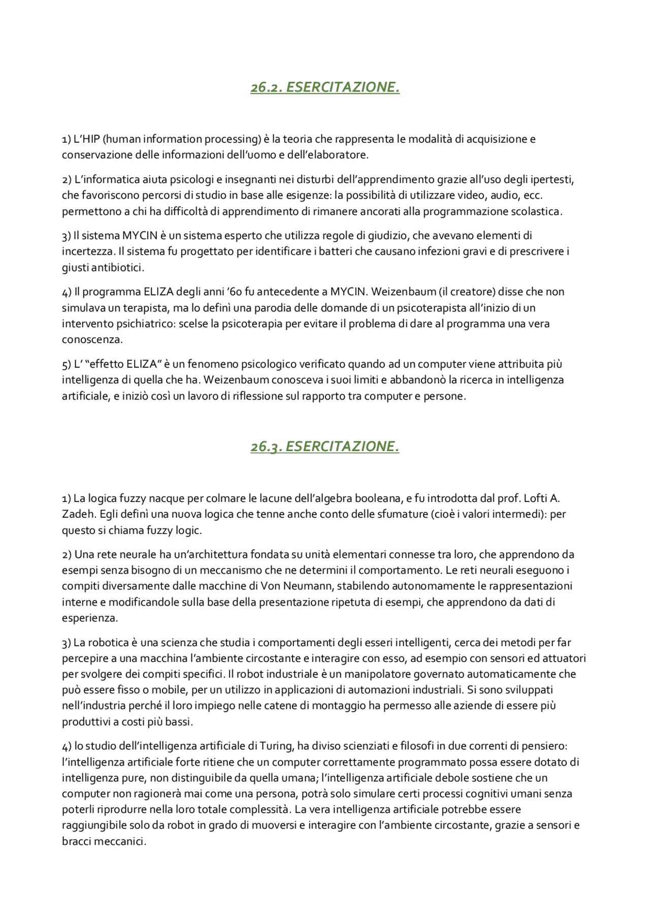 Esercitazione 26 Fondamenti Di Informatica Riccardo Botteri