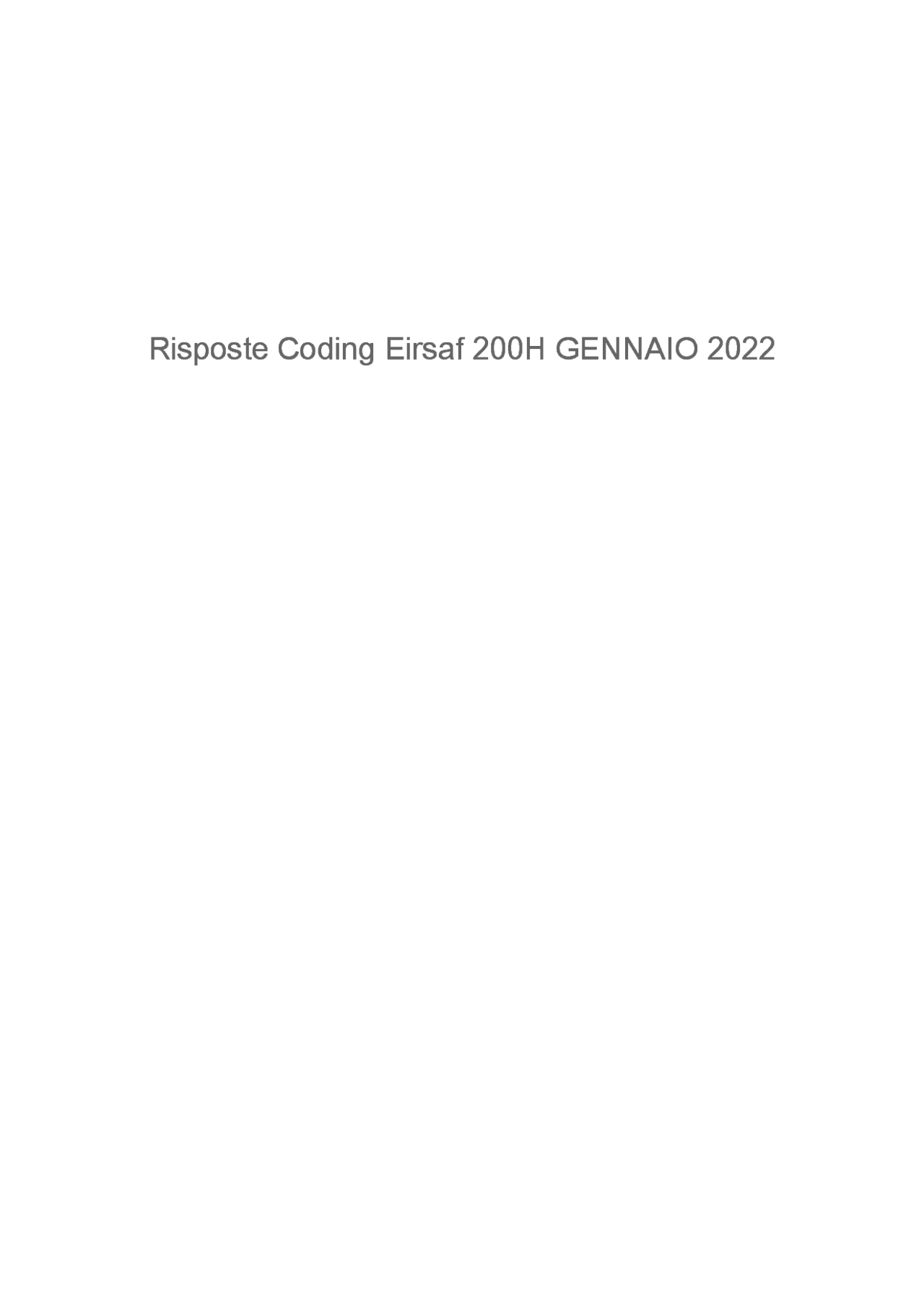 Eirsaf Coding Arduino Mbot 200 Ore Tutte Le Risposte Docsity